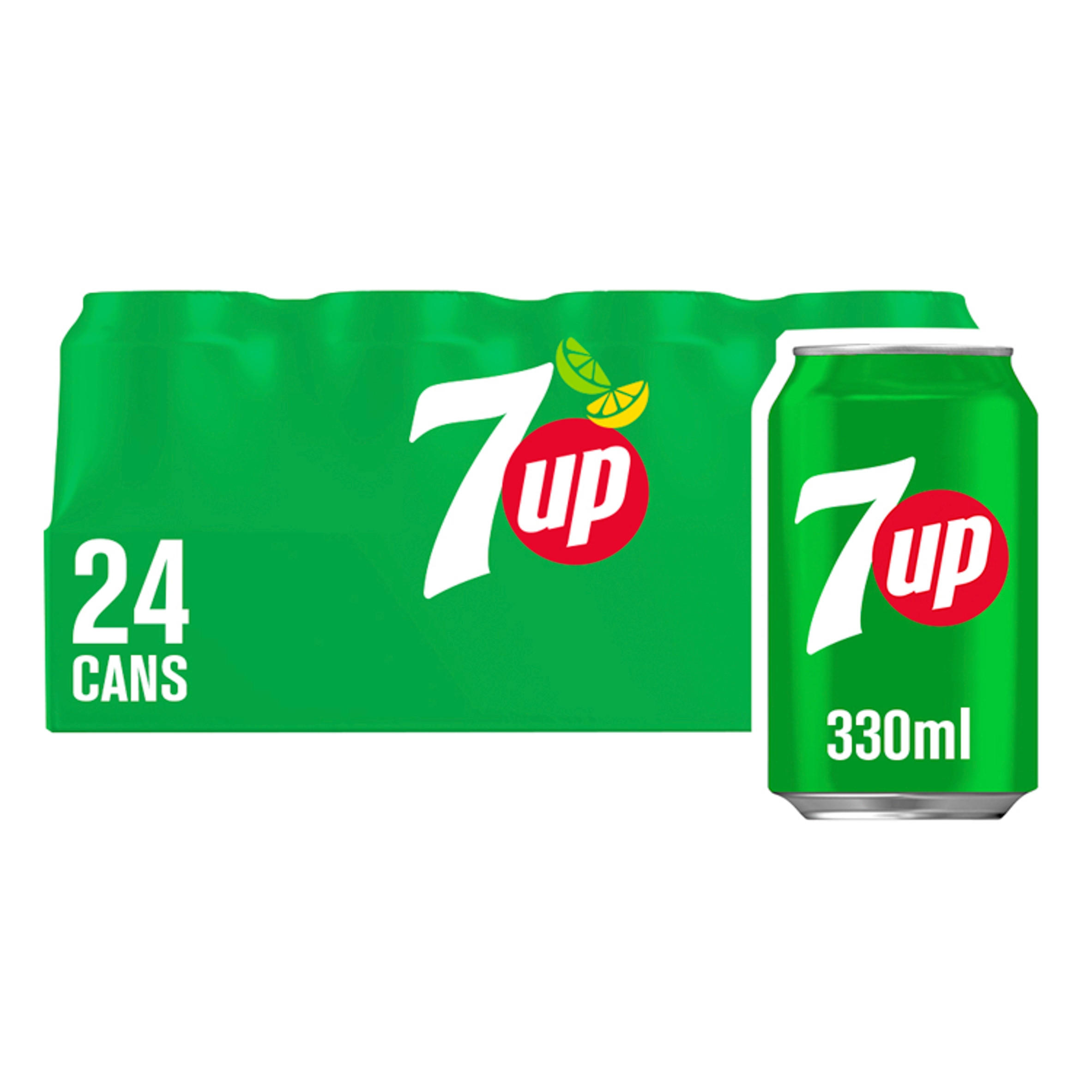 7UP Lemon & Lime Cans 24 x 330ml | Multipacks | Iceland Foods