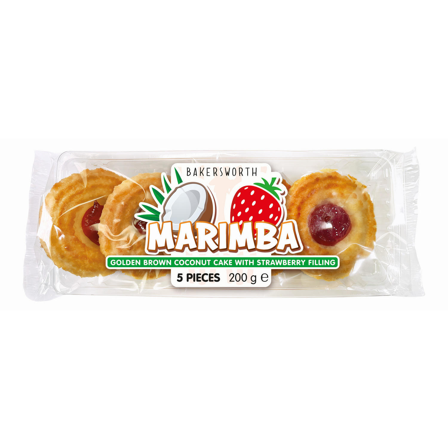 Bakersworth Marimba 5 Pack 200g | Iceland Foods