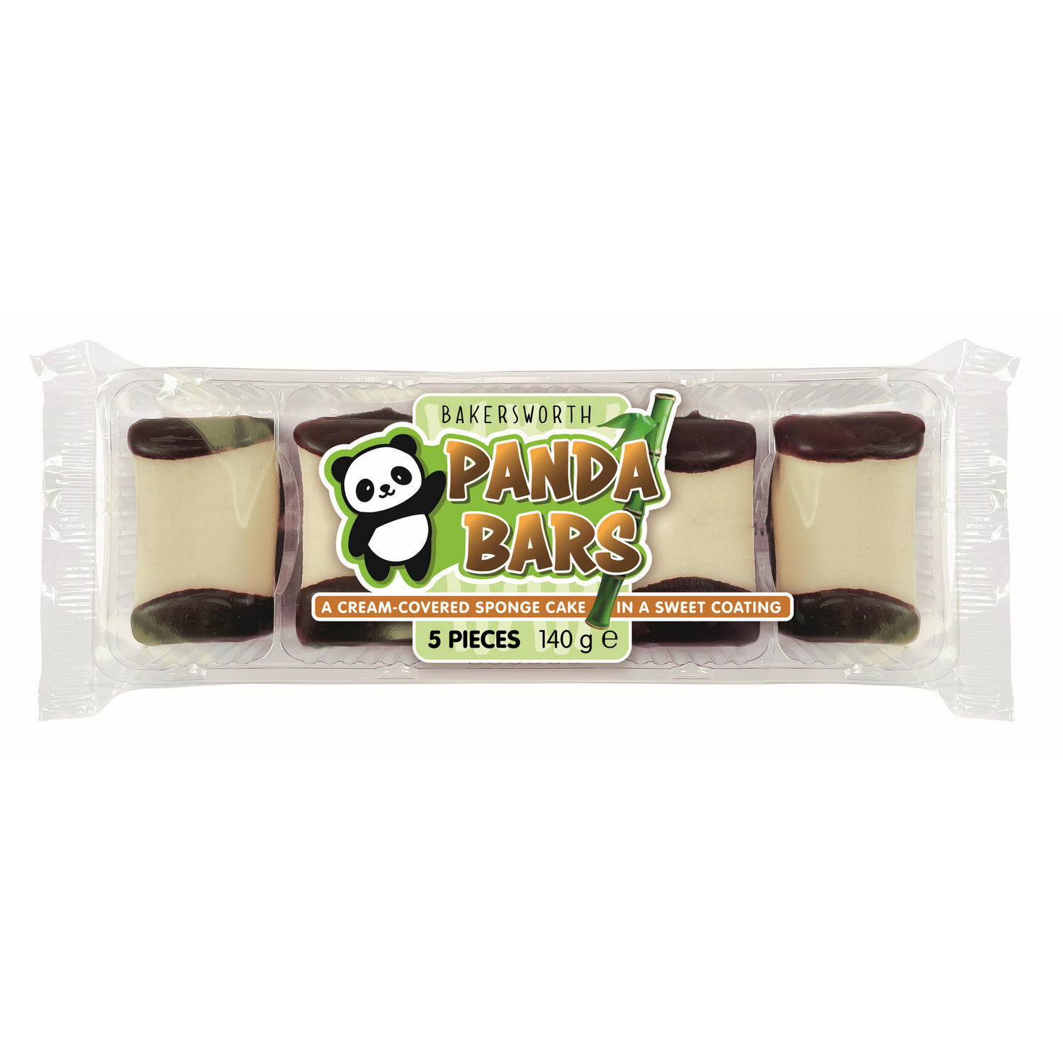 Bakersworth Panda Bars 5 Pack 140g | Iceland Foods