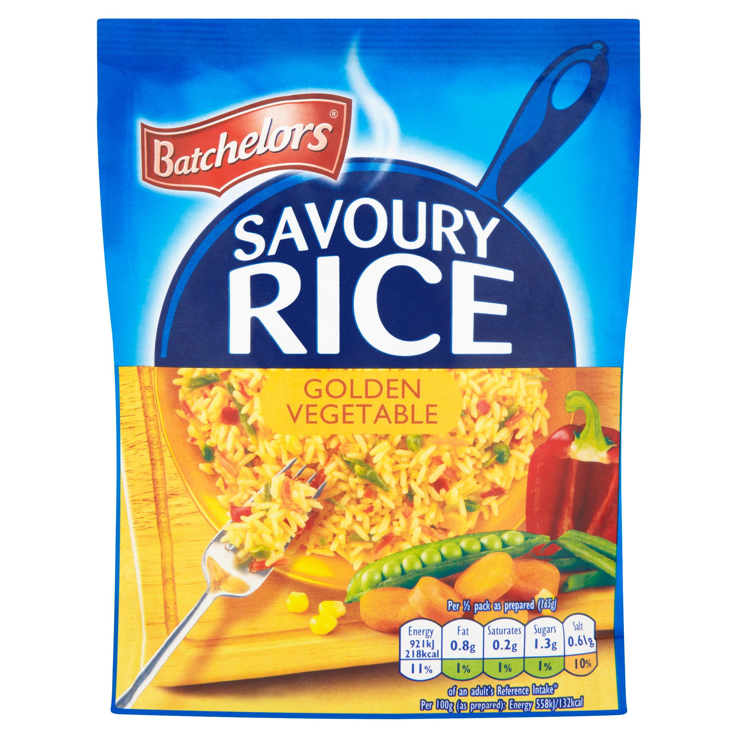 Batchelors Savoury Rice Golden Vegetable Flavour 120g | Rice, Grains ...