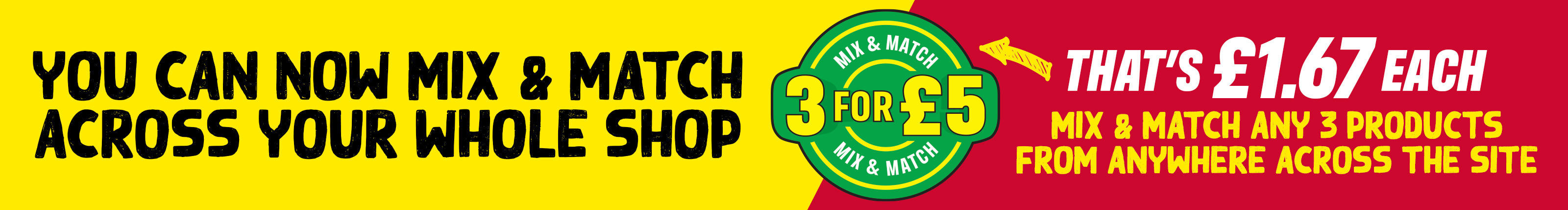 3 for £5 Mix & Match | Iceland Foods