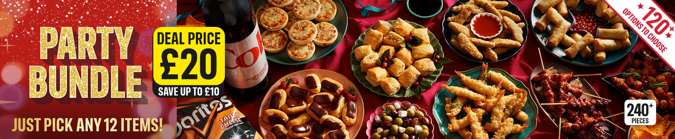 £20 Party Food Bundle | Iceland Foods