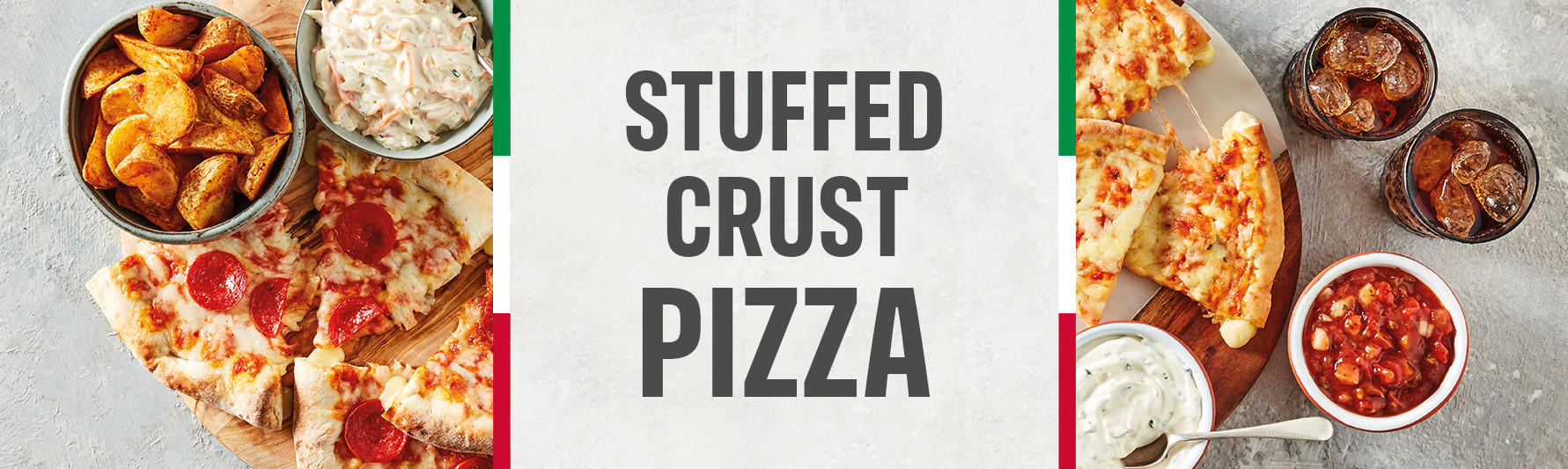 Frozen Stuffed Crust Pizza | Iceland Foods