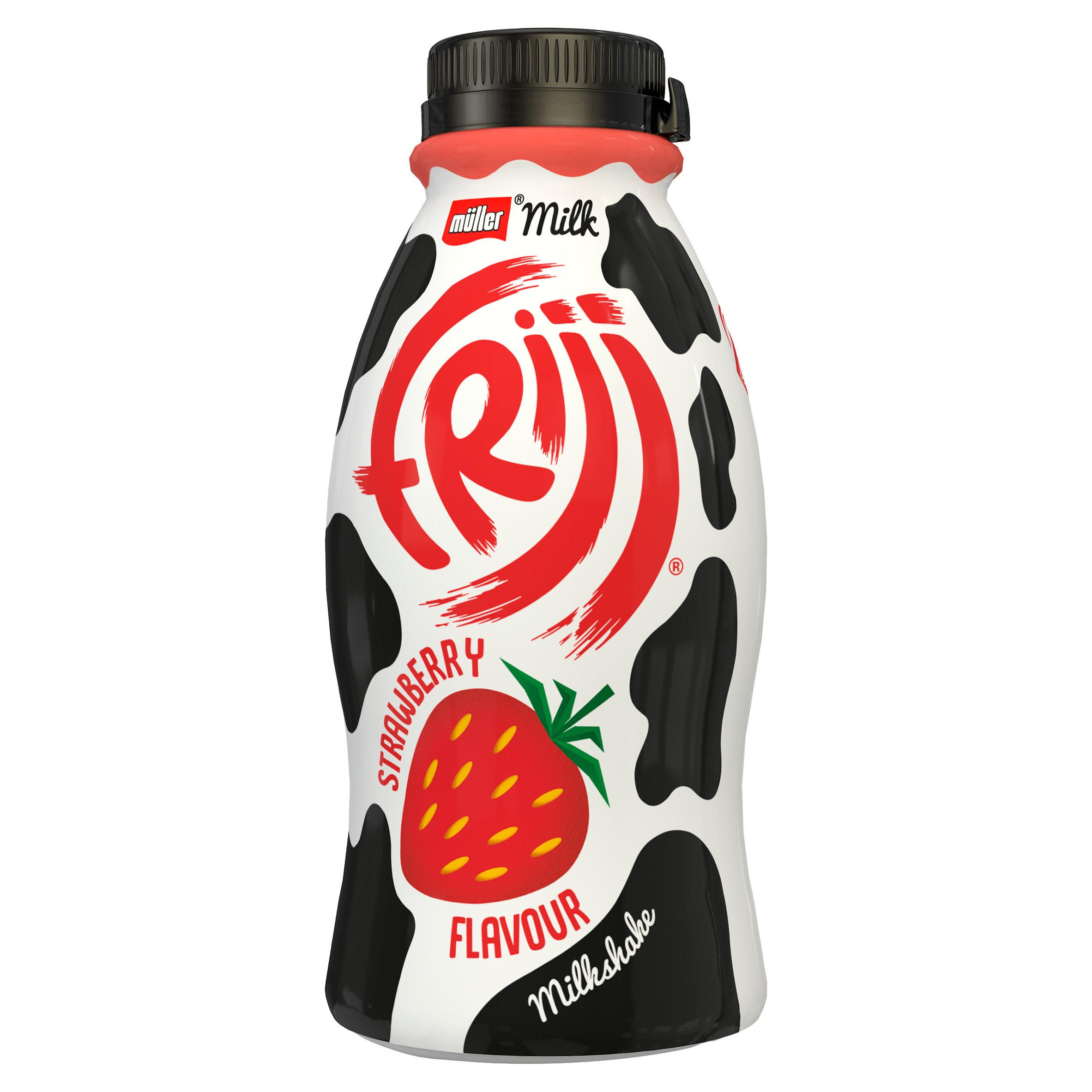 FRijj Strawberry Flavour Milkshake 400ml | Milkshakes | Iceland Foods
