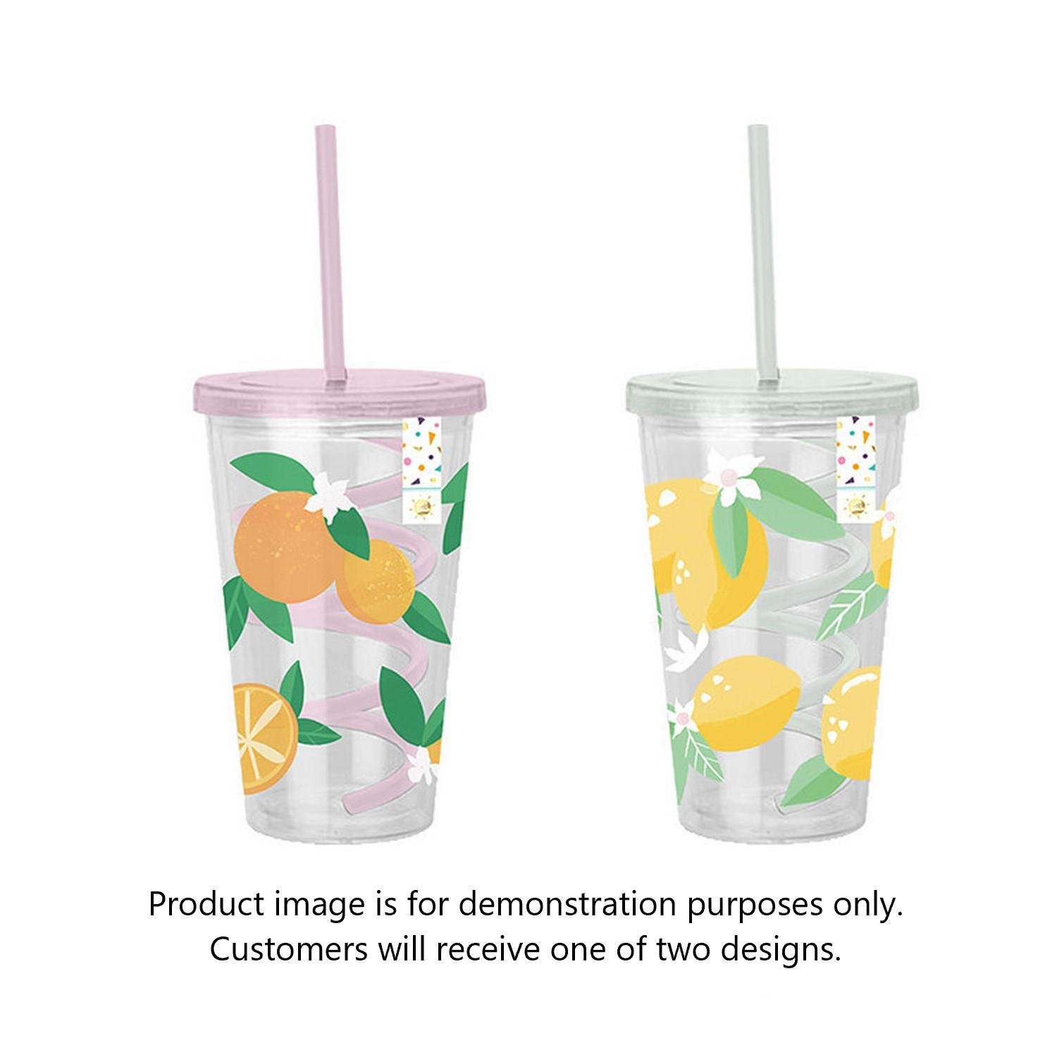 Summer Beaker With Straw | Cooking & Dining | Iceland Foods