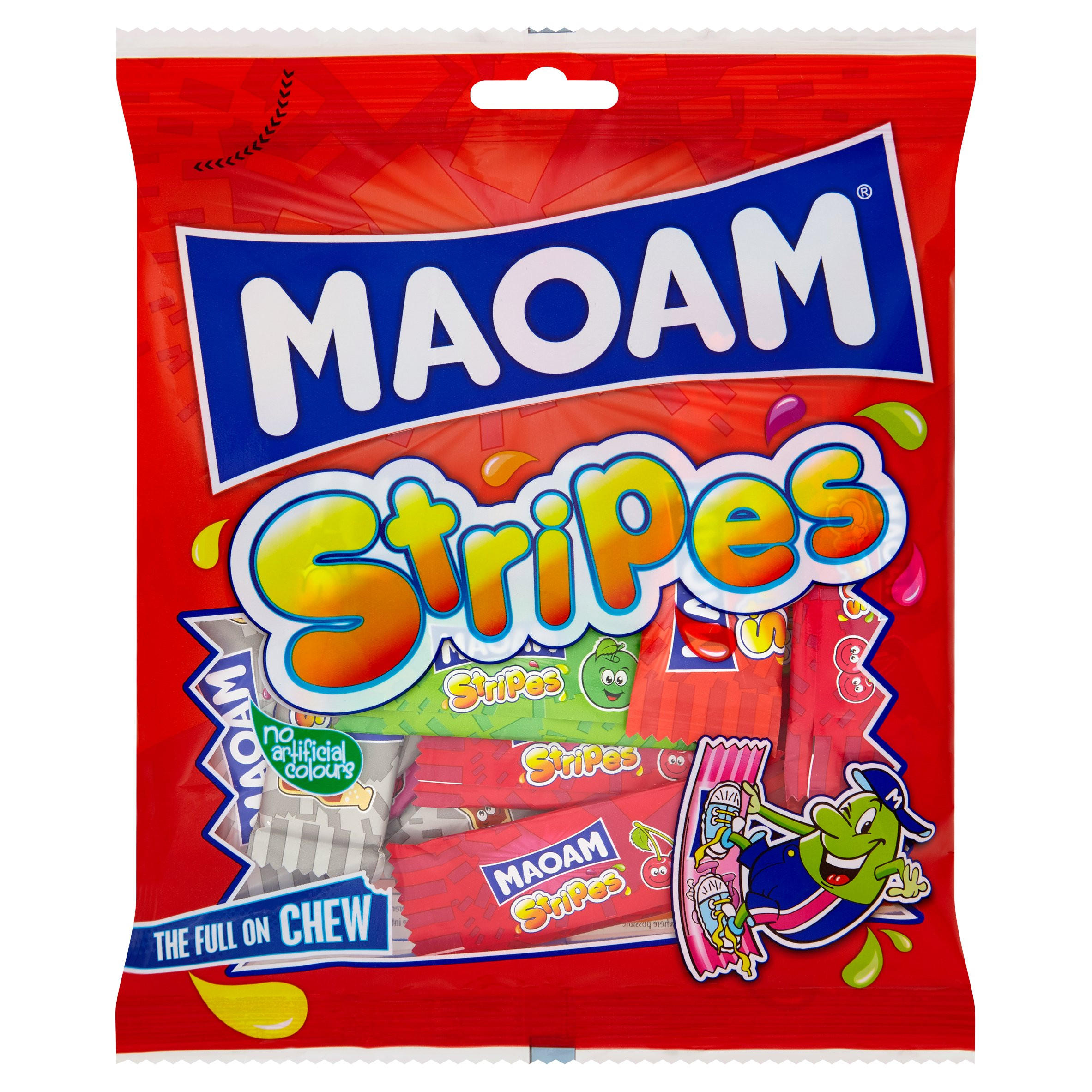 Maoam Stripes Bag 160g Sweets Iceland Foods Maoam Stripes Bag 160g Sweets Iceland Foods