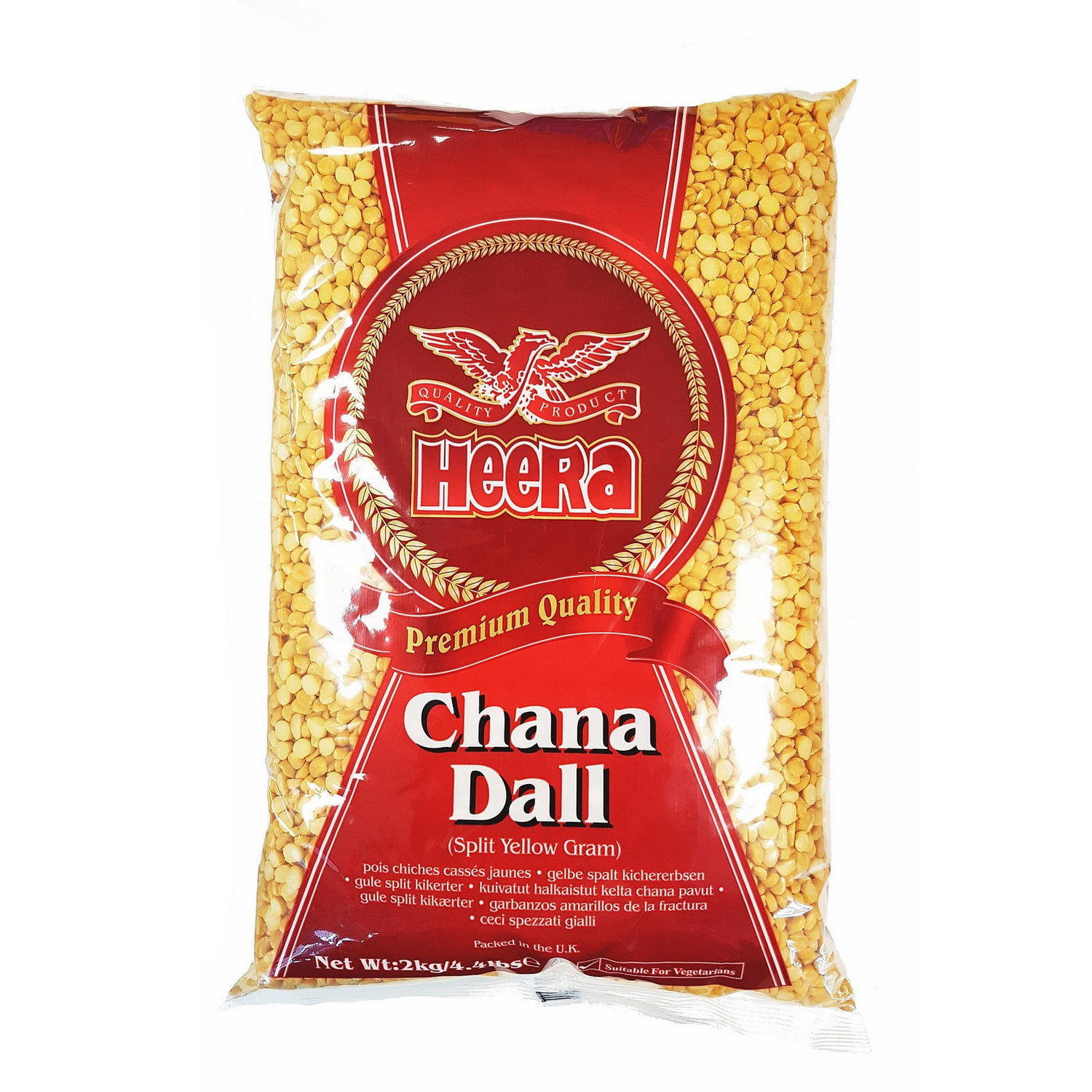 Heera Chana Dal 2KG | Rice, Grains & Pulses | Iceland Foods