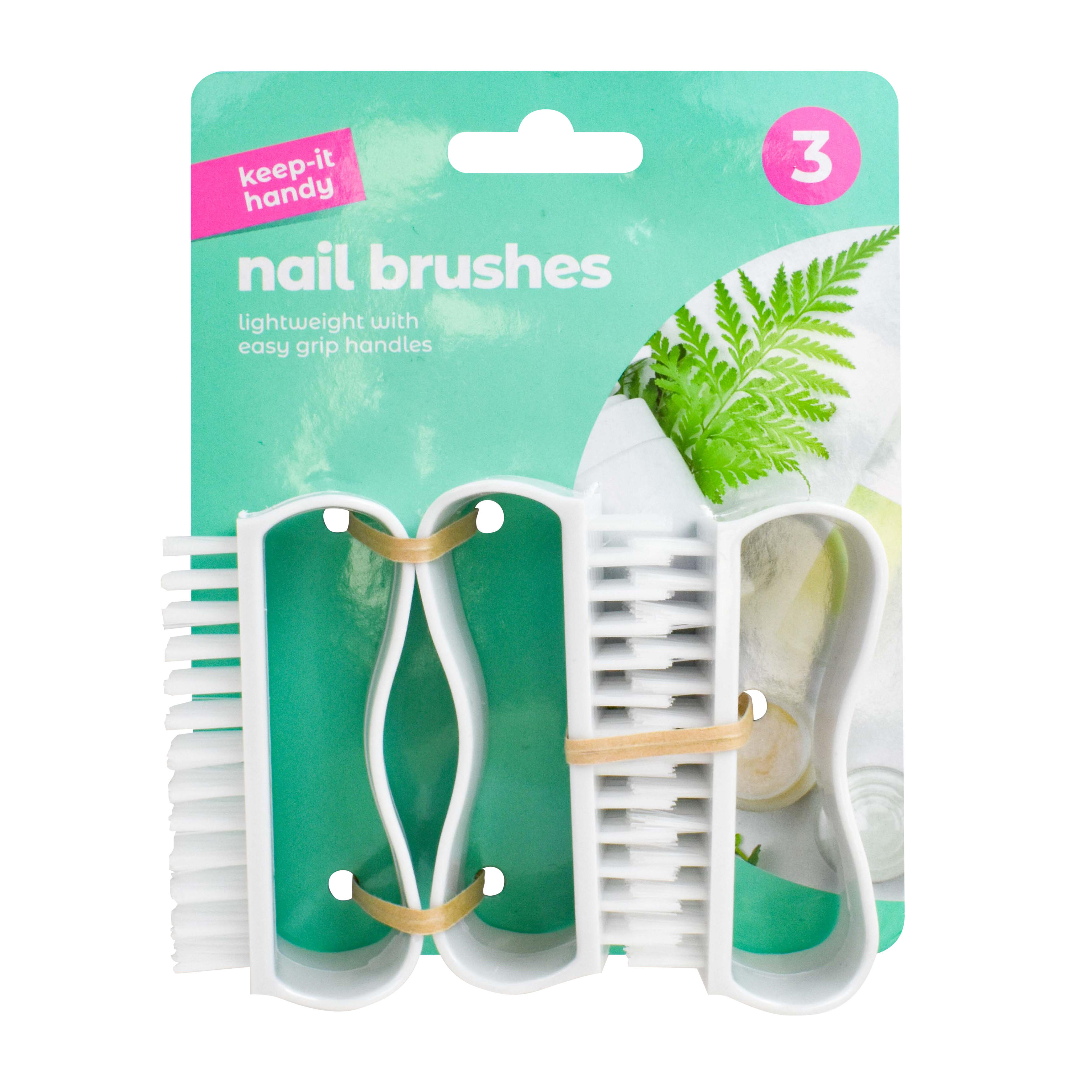 Keep It Handy Nail Brushes 3 Pack | Home Accessories | Iceland Foods