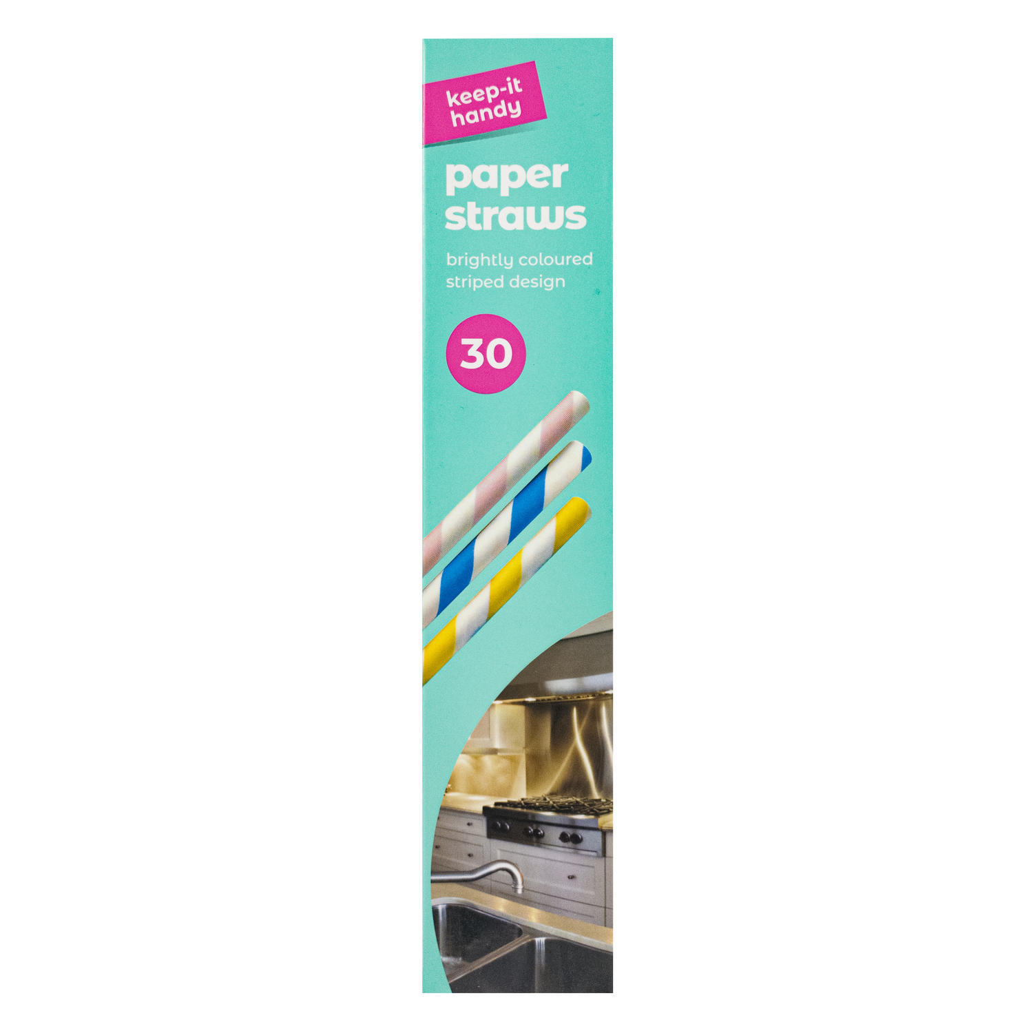 Keep It Handy Paper Straws 30 Pack | Home Accessories | Iceland Foods