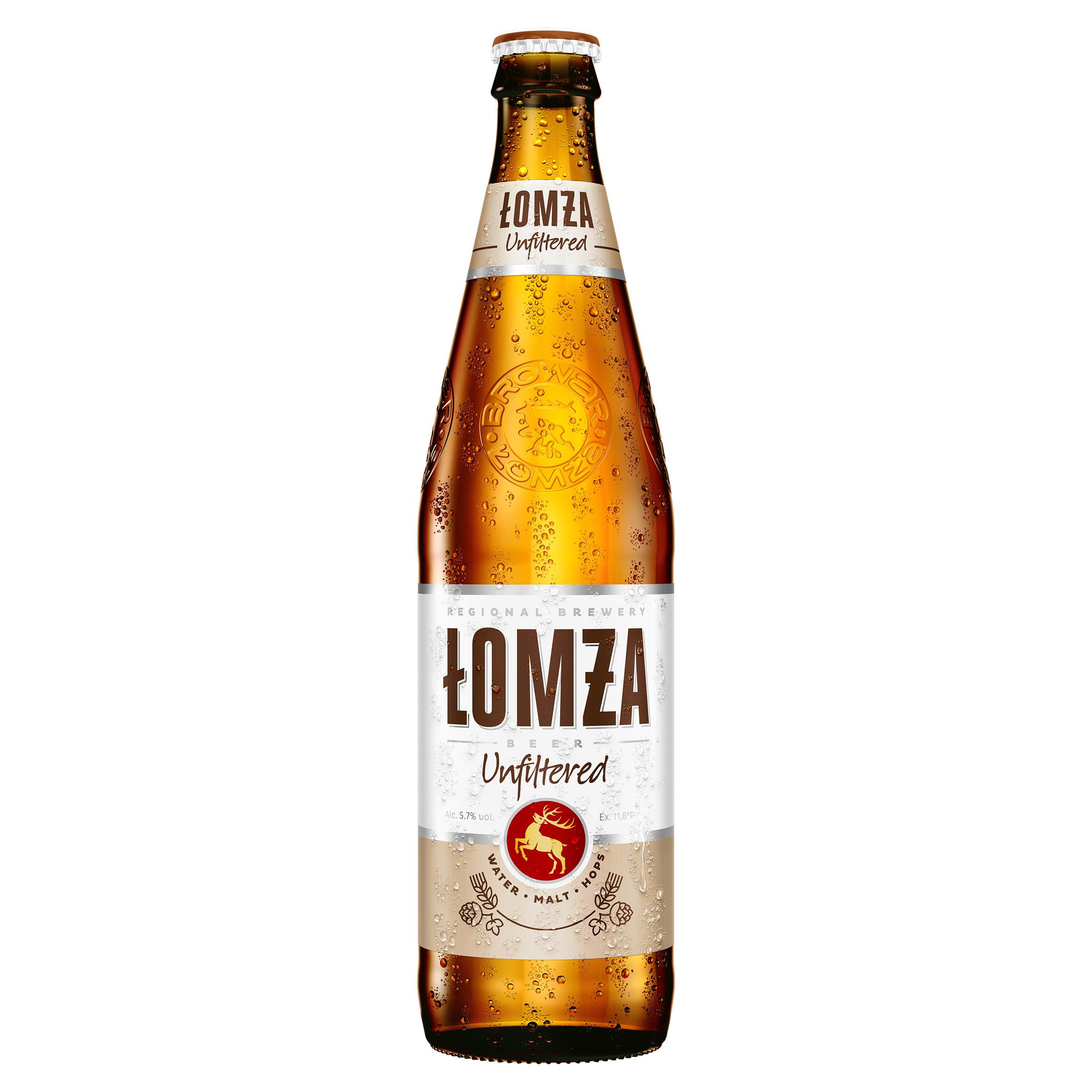 Lomza Unfiltered Beer 500ml | Beer | Iceland Foods