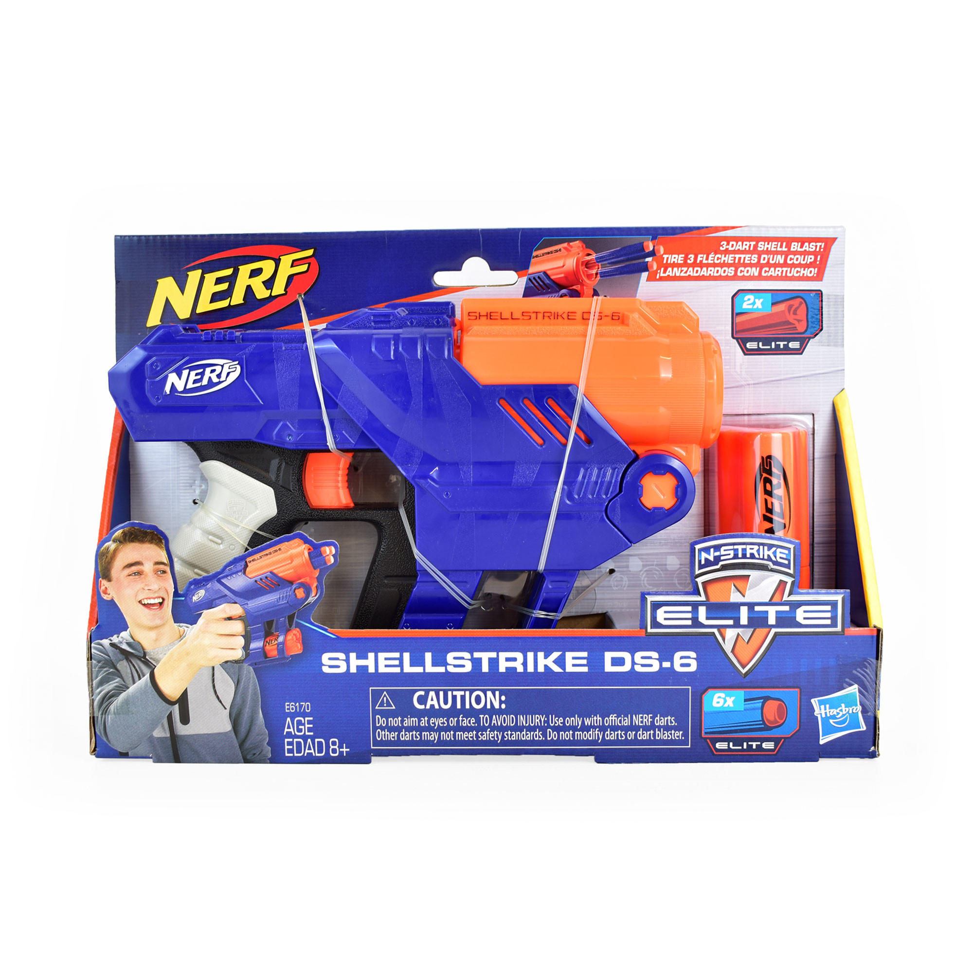 Nerf Elite Shellstrike DS-6 | Home Accessories | Iceland Foods