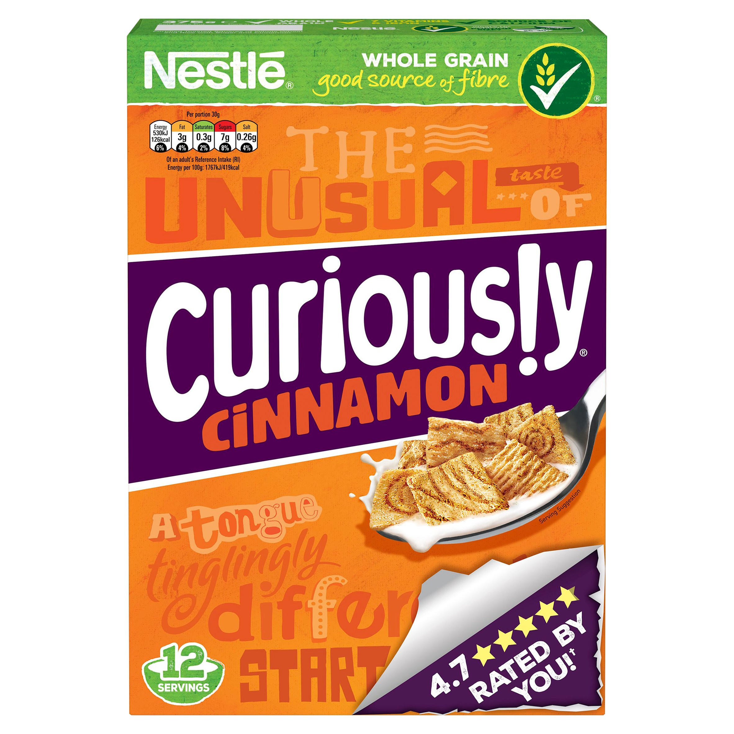 Curiously Cinnamon Crazily Cinnamon 375g | Kids Cereal | Iceland Foods