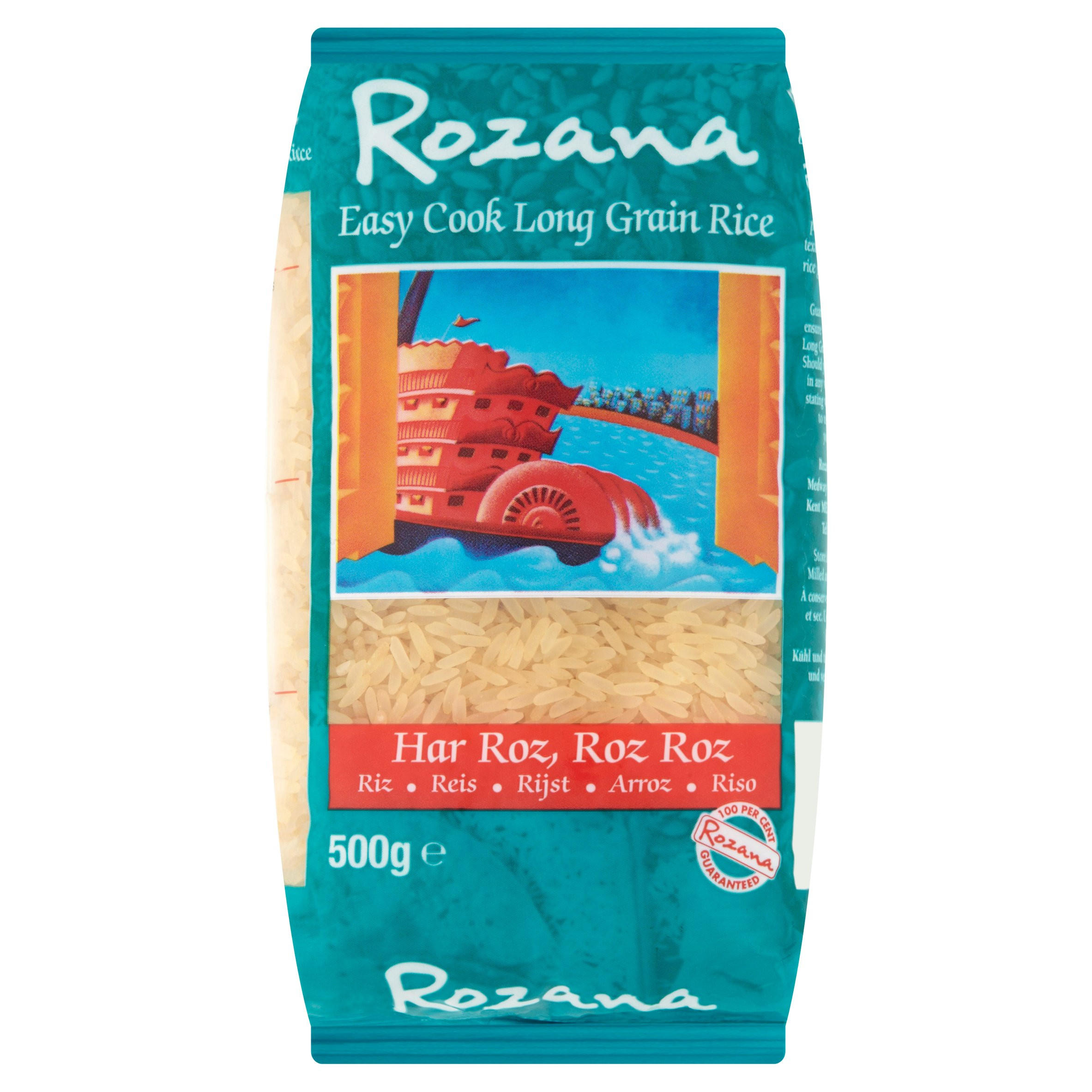 Rozana Easy Cook Long Grain Rice 500g | Rice, Grains & Pulses | Iceland ...