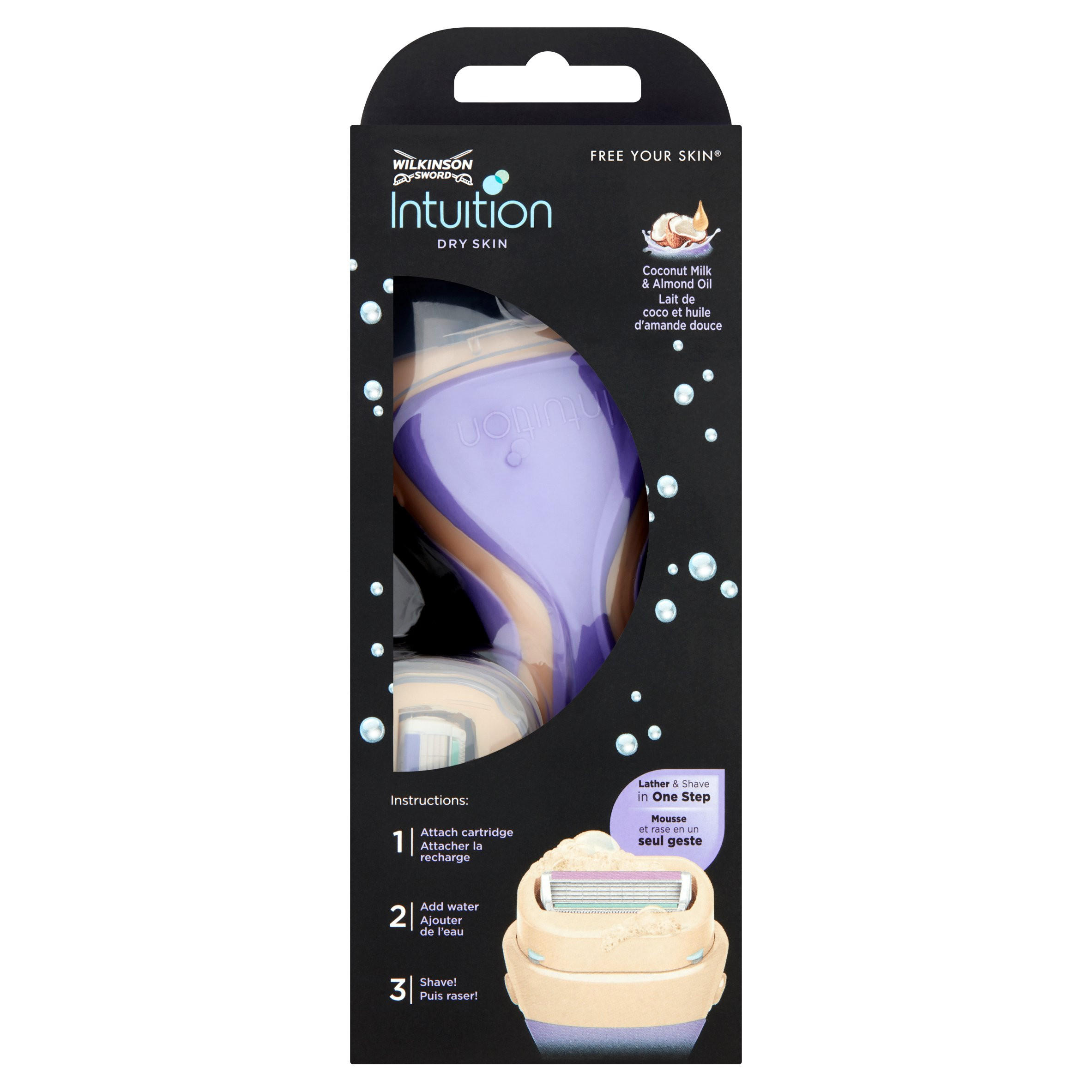 Wilkinson Sword Intuition Dry Skin Female Razor | Men's Toiletries ...