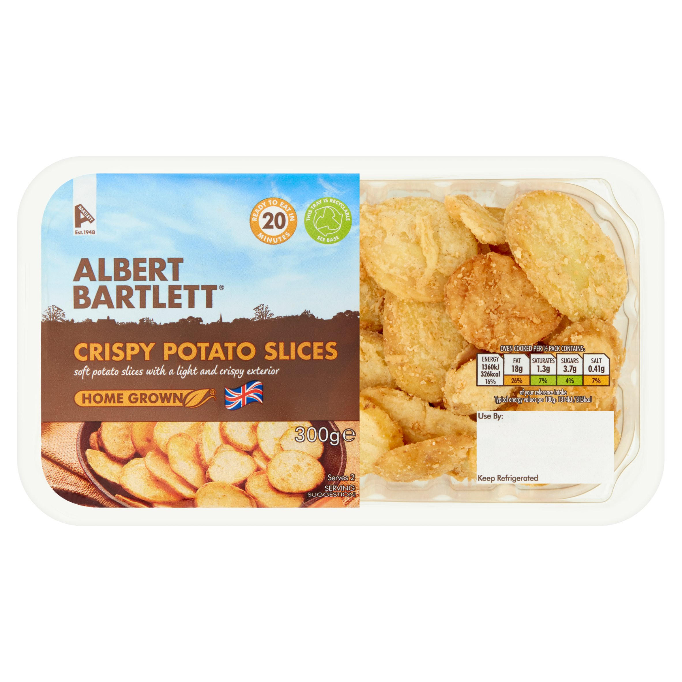 Albert Bartlett Crispy Potato Slices 300g | Fruit & Veg | Iceland Foods