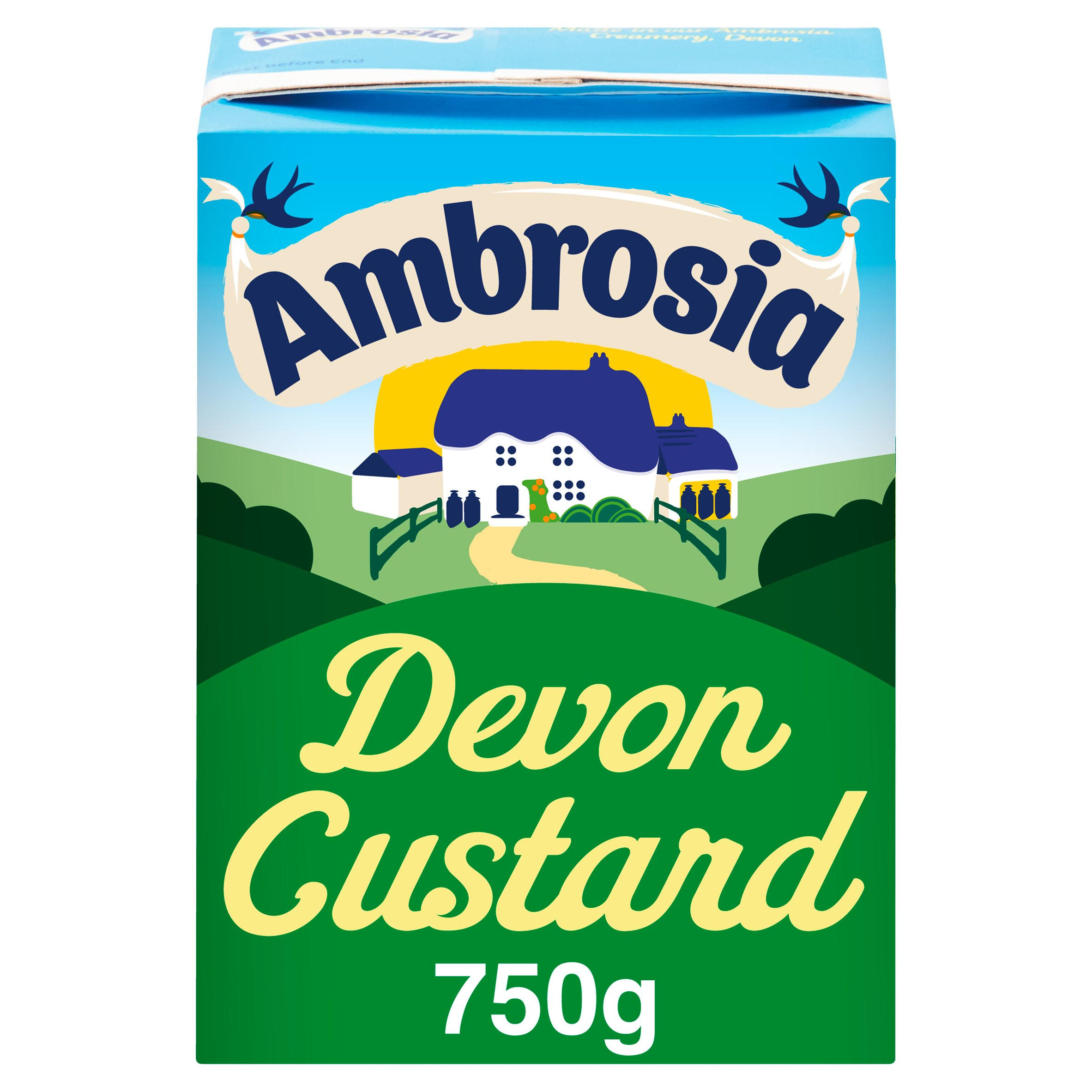 Ambrosia Devon Custard 750g | Tinned Fruit, Desserts & Jelly | Iceland ...
