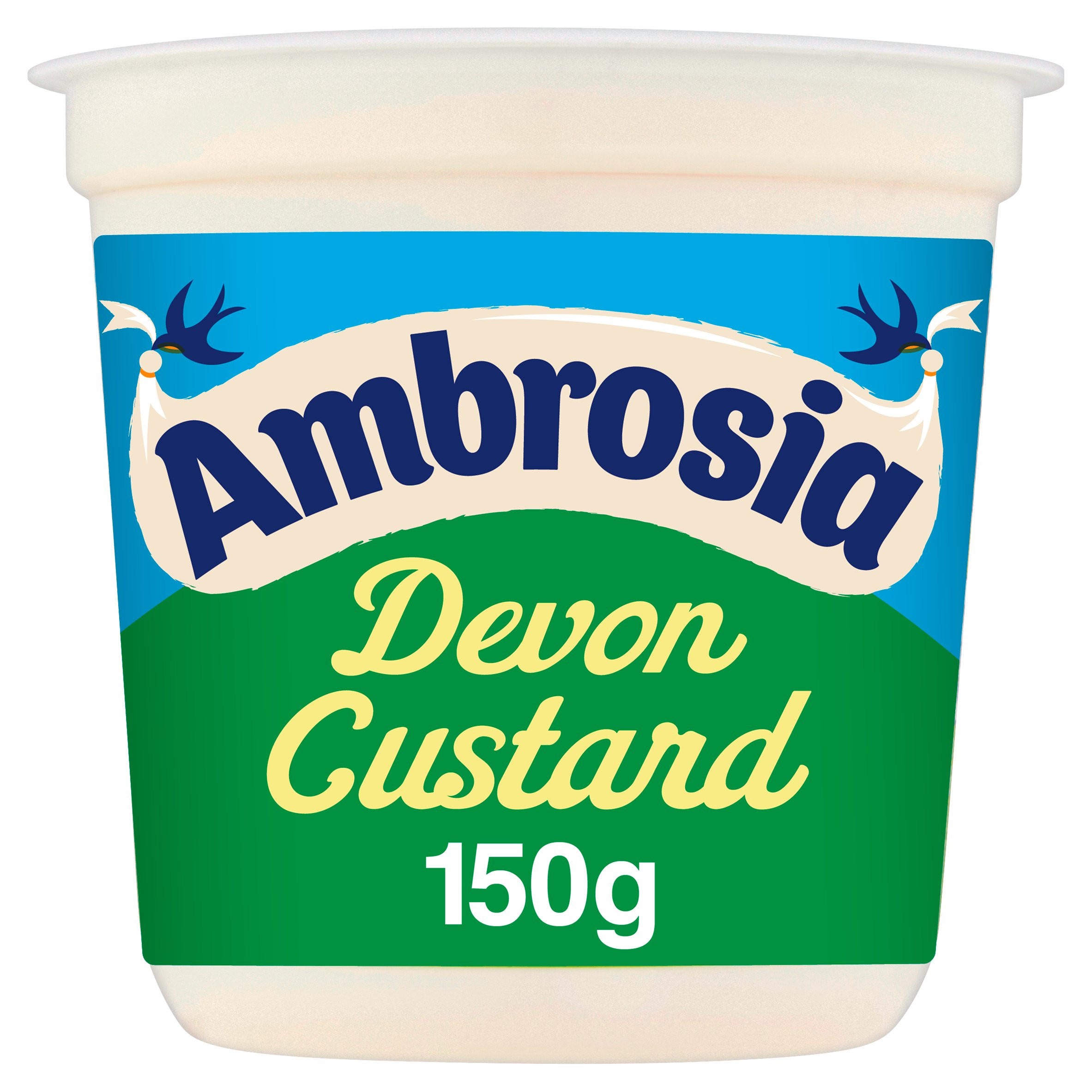 Ambrosia Devon Custard Pot 150g | Tinned Fruit, Desserts & Jelly ...
