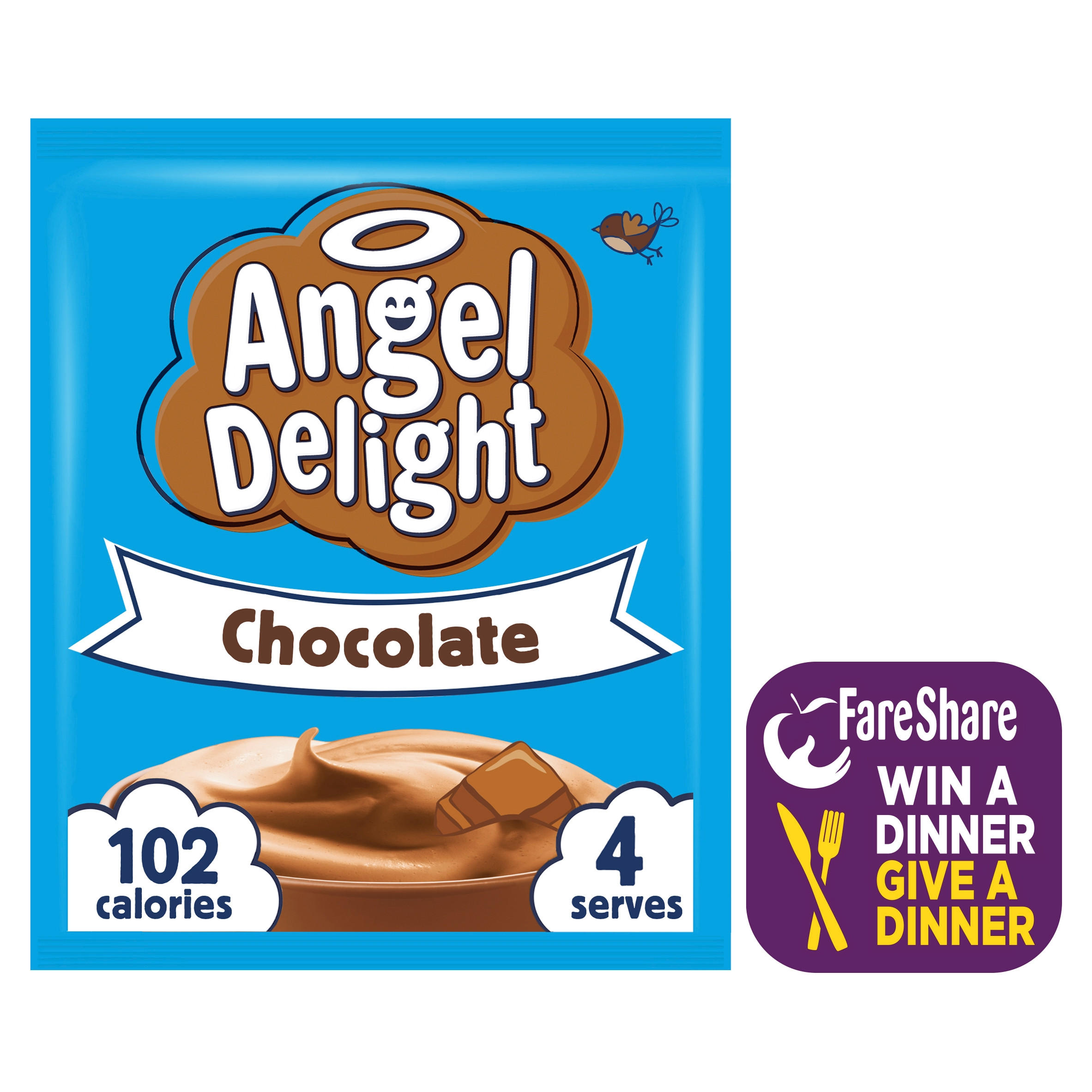 Angel Delight Chocolate Flavour 59g | Tinned Fruit, Desserts & Jelly ...