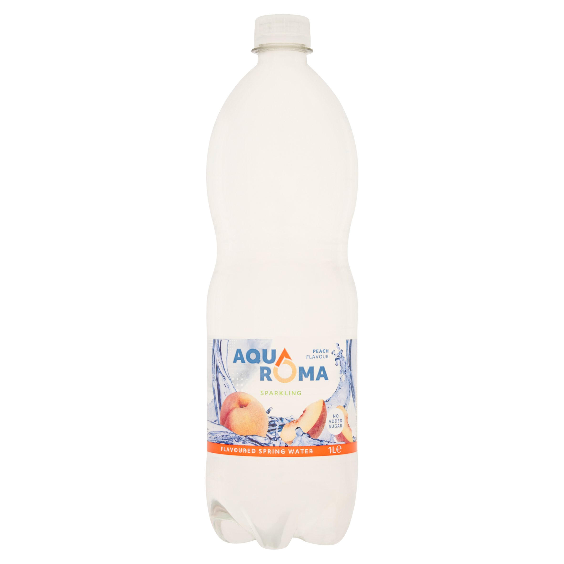 Aquaroma Peach Flavour Spring Water 1L | Still & Flavoured Water ...