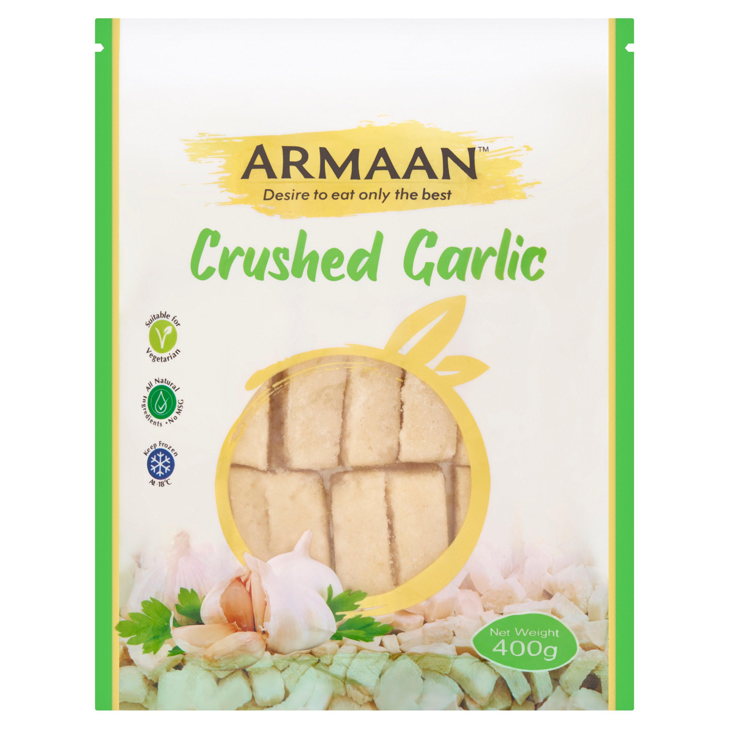 Armaan Crushed Garlic 400g | Halal | Iceland Foods