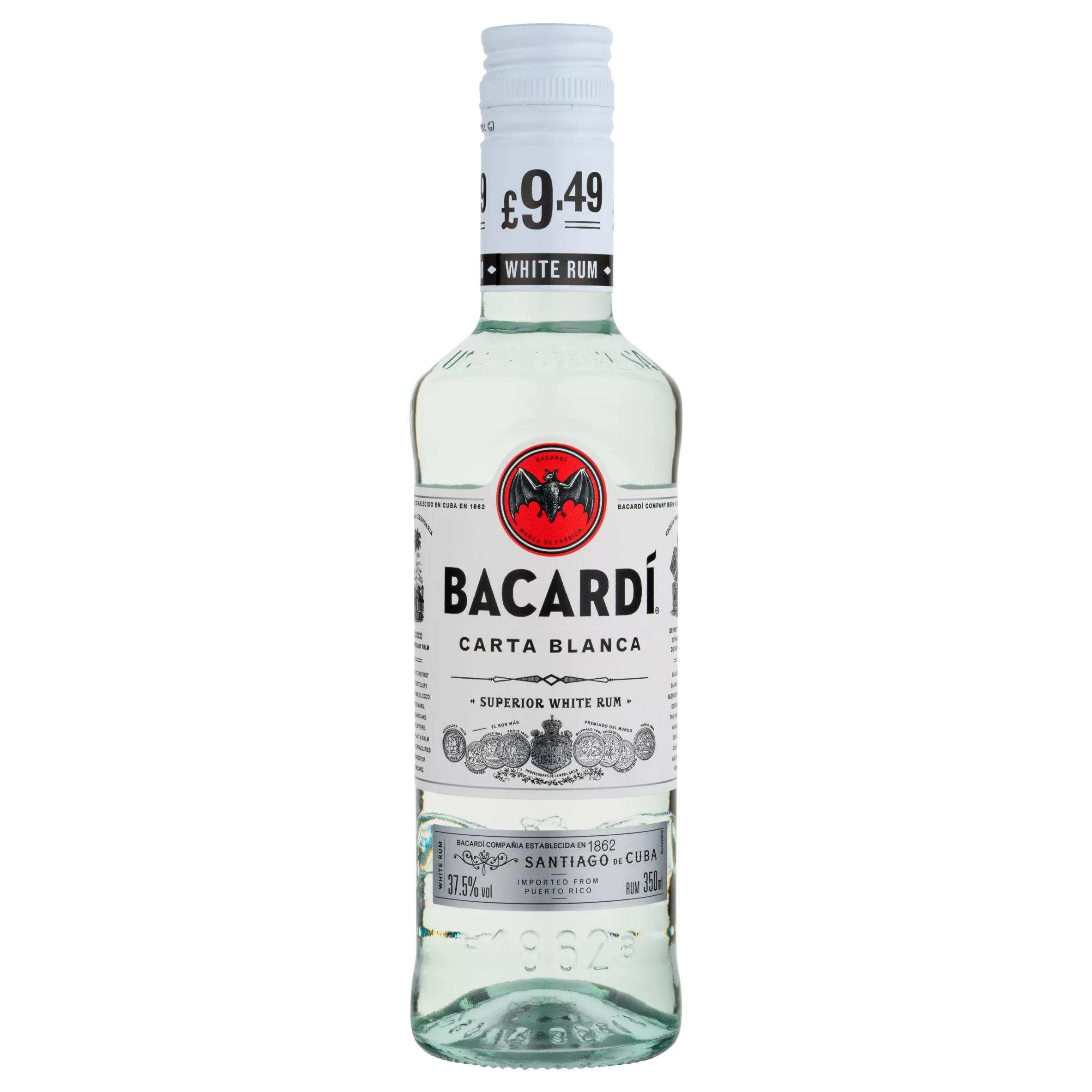 BACARDÍ Carta Blanca Superior White Rum 35cL | New Year | Iceland Foods