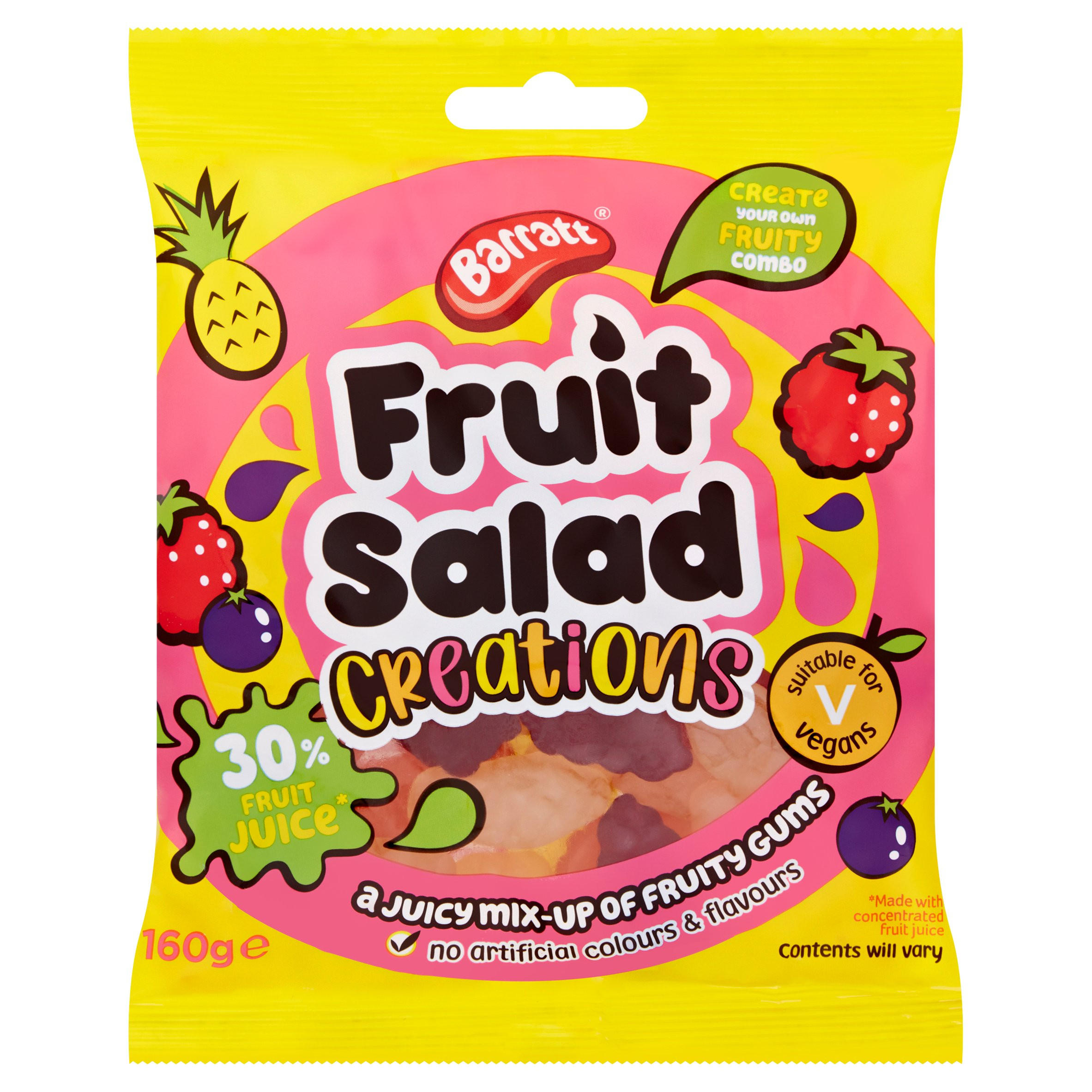 Barratt Fruit Salad Creations 160g | Sharing Bags & Tubs | Iceland Foods