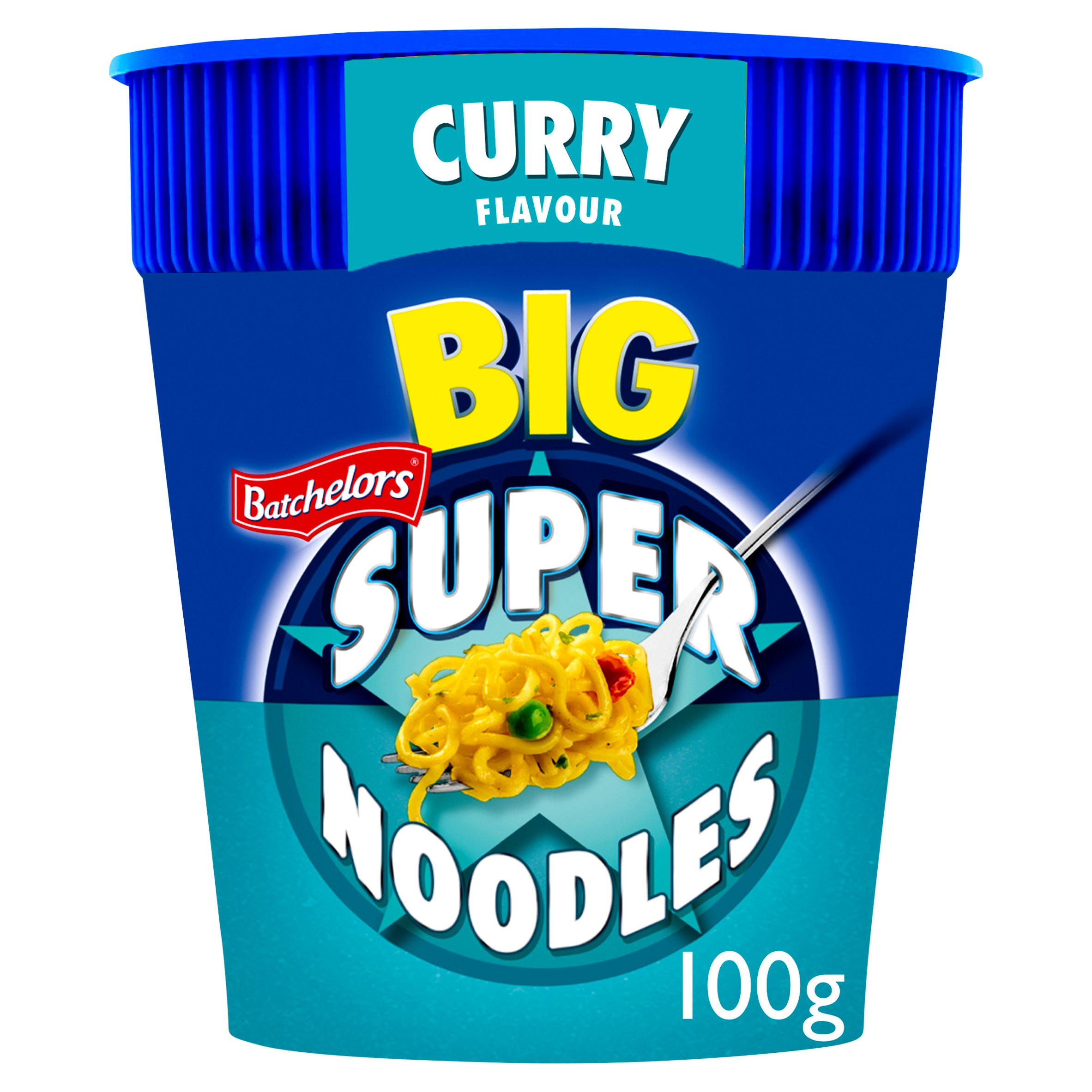 Batchelors Big Super Noodles Curry Flavour Instant Noodle Pot 100g Noodles Iceland Foods