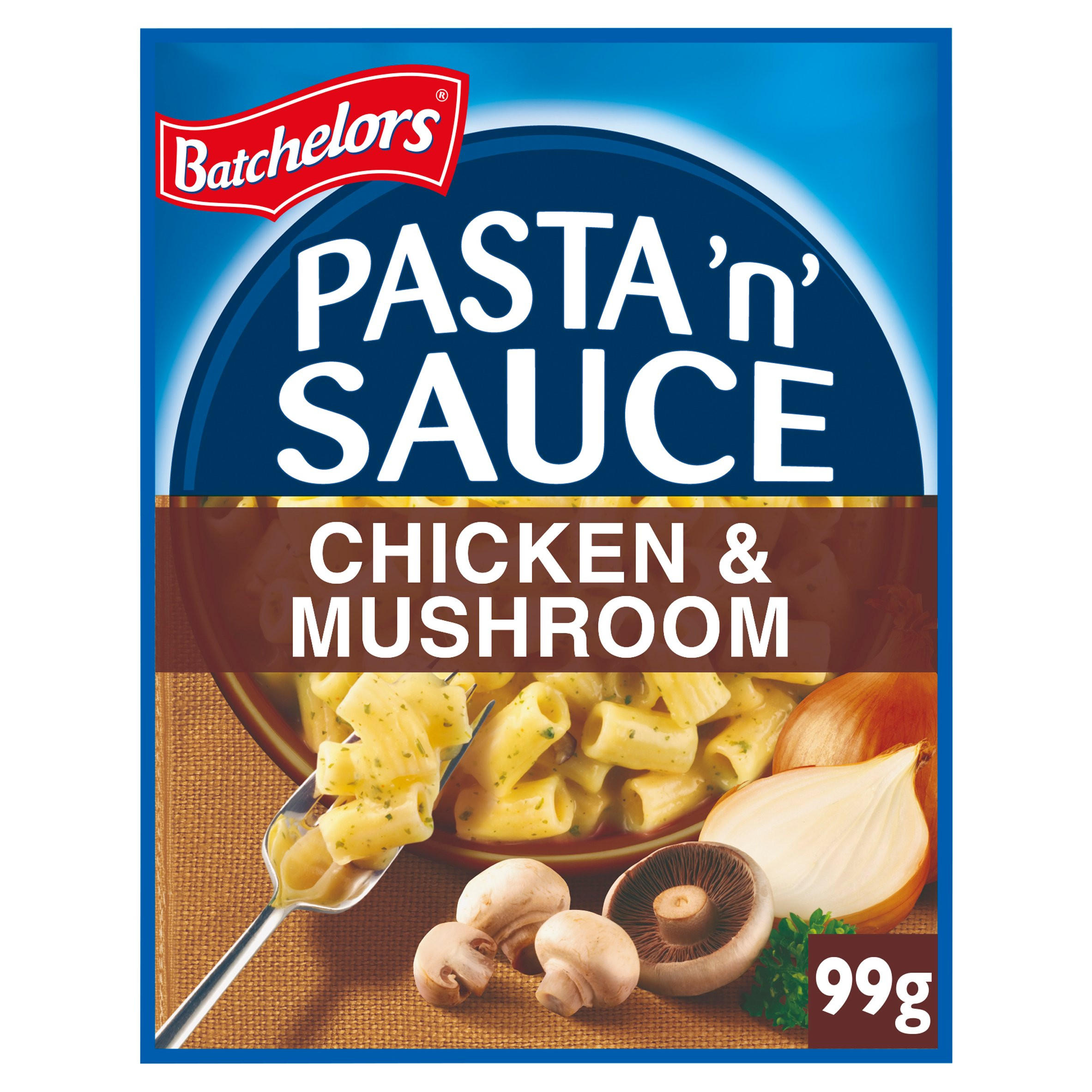 Batchelors Pasta 'n' Sauce Chicken & Mushroom Flavour Pasta Sachet 99g ...