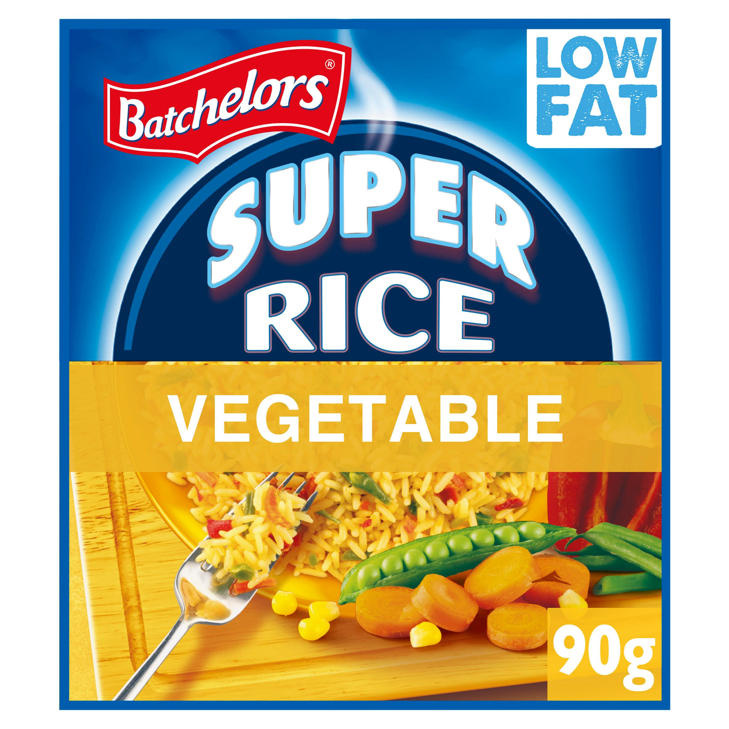 Batchelors Super Rice Golden Vegetable Flavour Packet Rice 90g | Rice ...