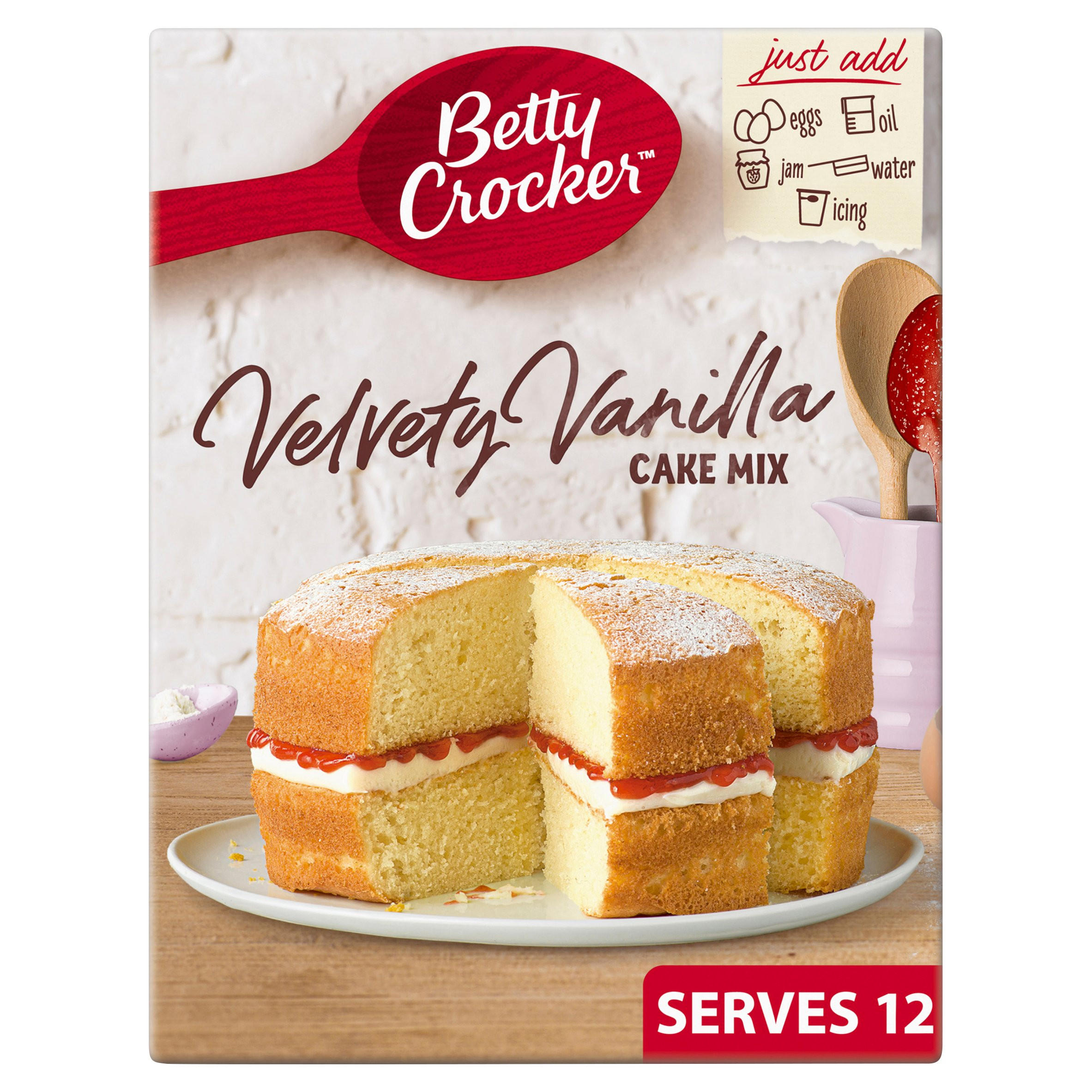 Betty Crocker Wicked Velvety Vanilla Cake Mix 425g | Home Baking ...
