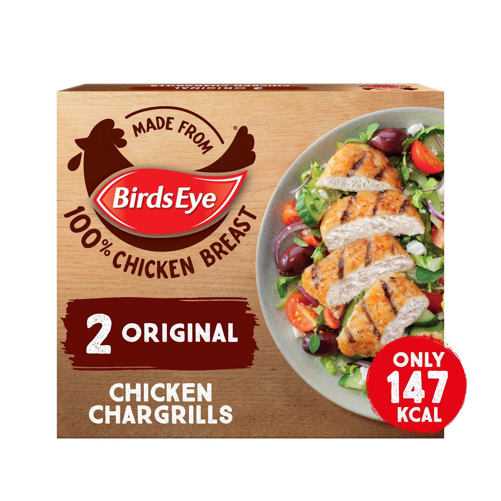 Birds Eye 2 Original Chicken Breast Steaks 170g Breaded And Battered