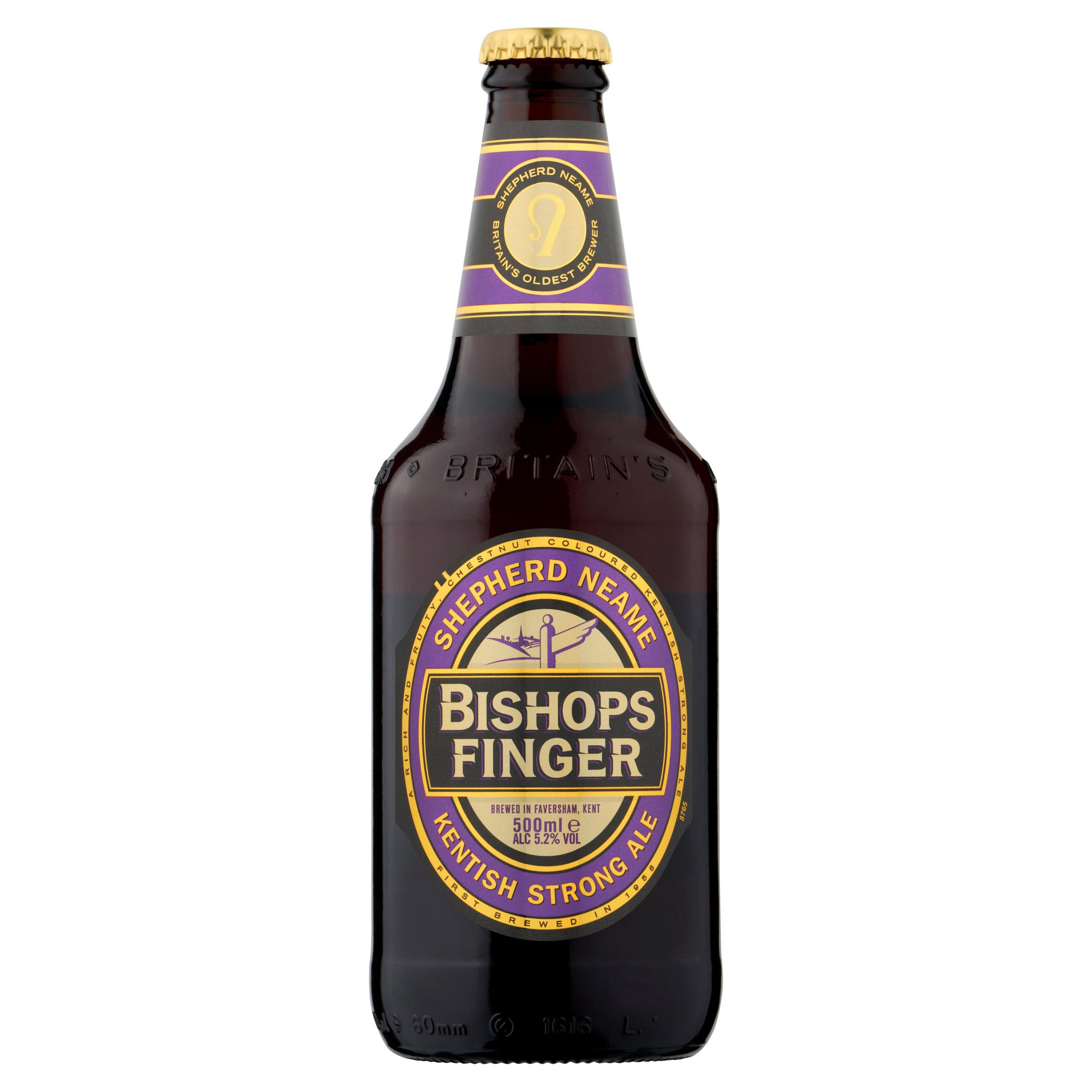 Bishops Finger Shepherd Neame Kentish Strong Ale 500ml | Beer | Iceland ...