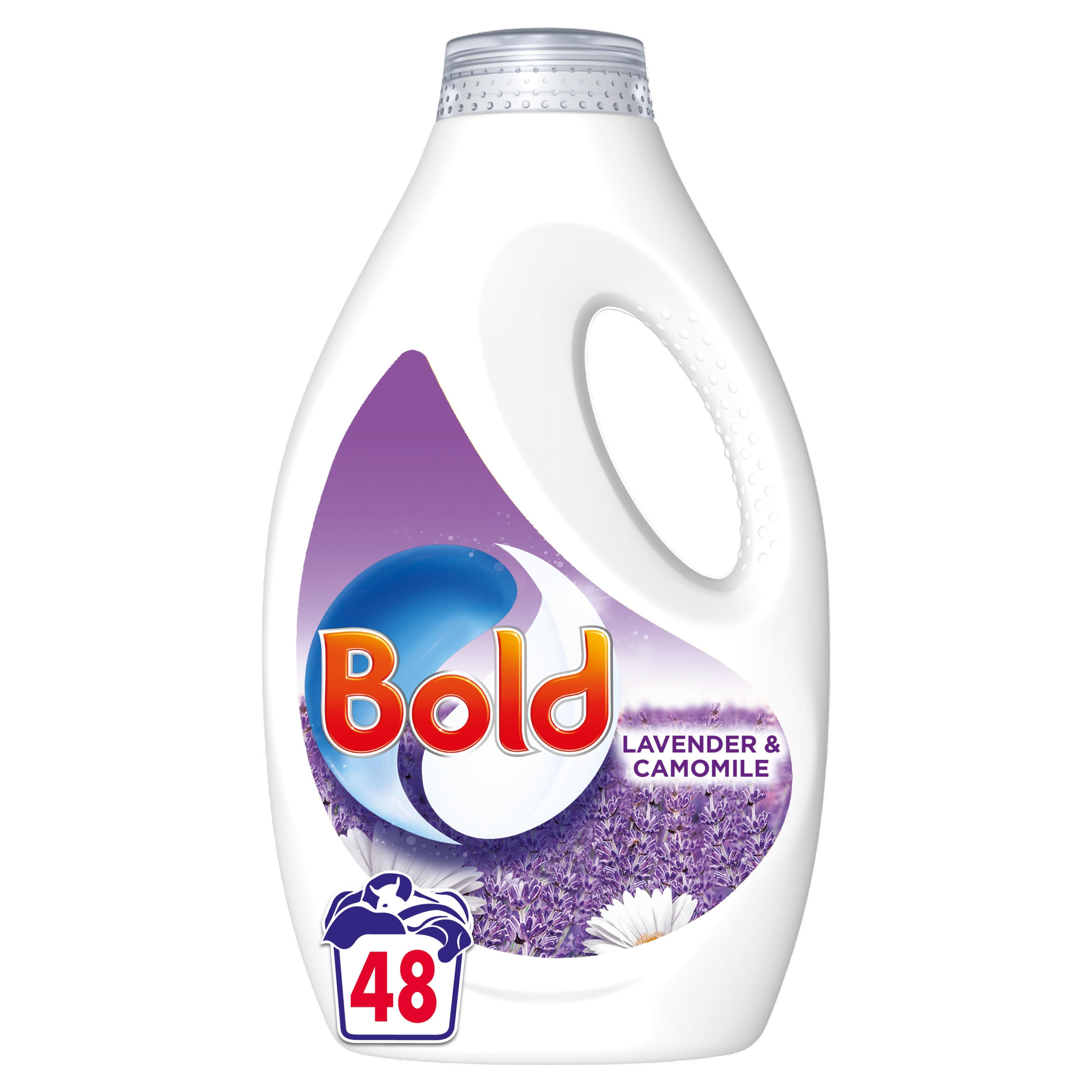 Bold 2in1 Washing Liquid Lavender & Camomile 1.68l, 48 Washes | Washing ...
