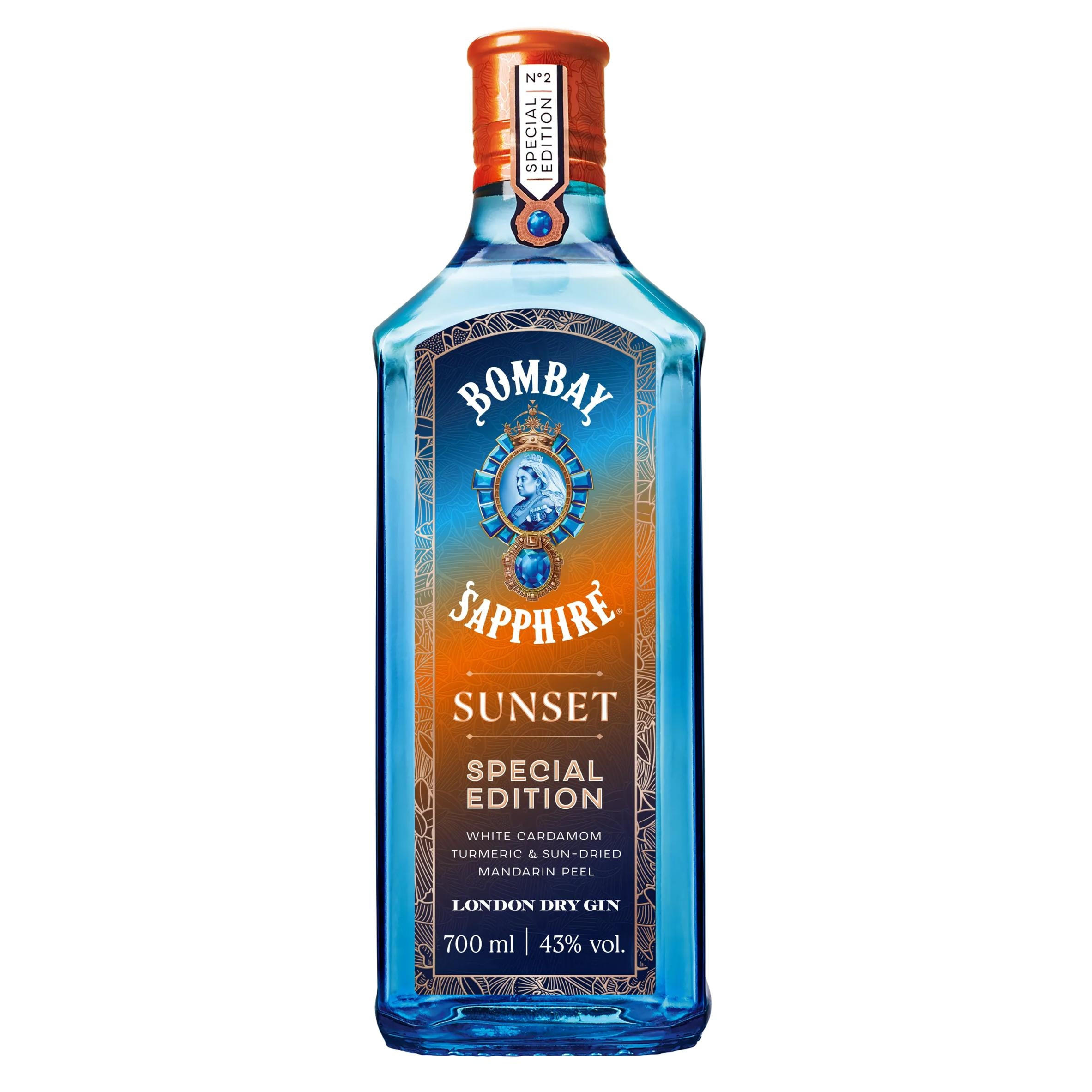 BOMBAY SAPPHIRE Sunset Special Edition Gin 70cL | Spirits & Pre-Mixed ...