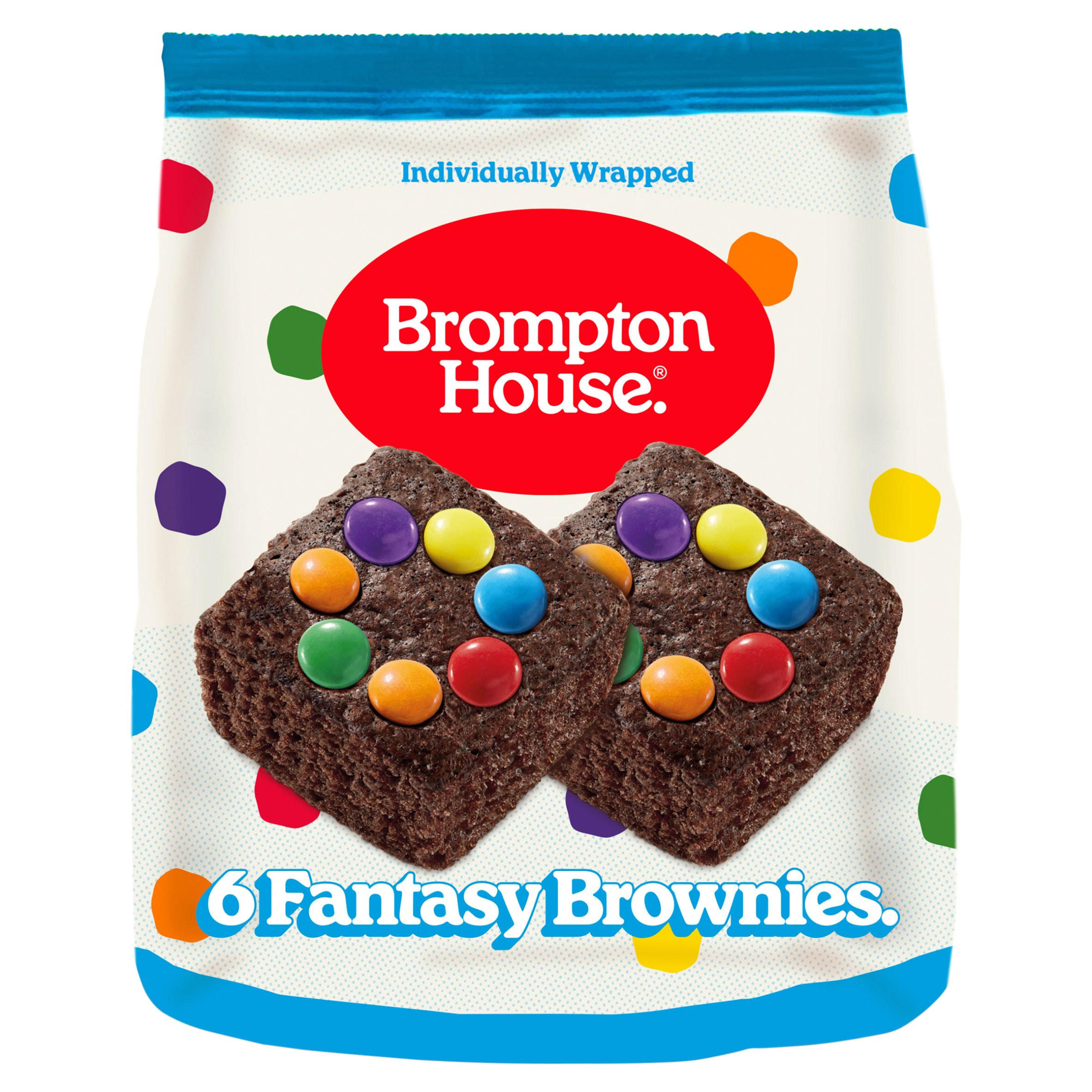 Brompton House Fantasy Brownies 6 x 25g (150g) | Muffins & Mini Bites ...