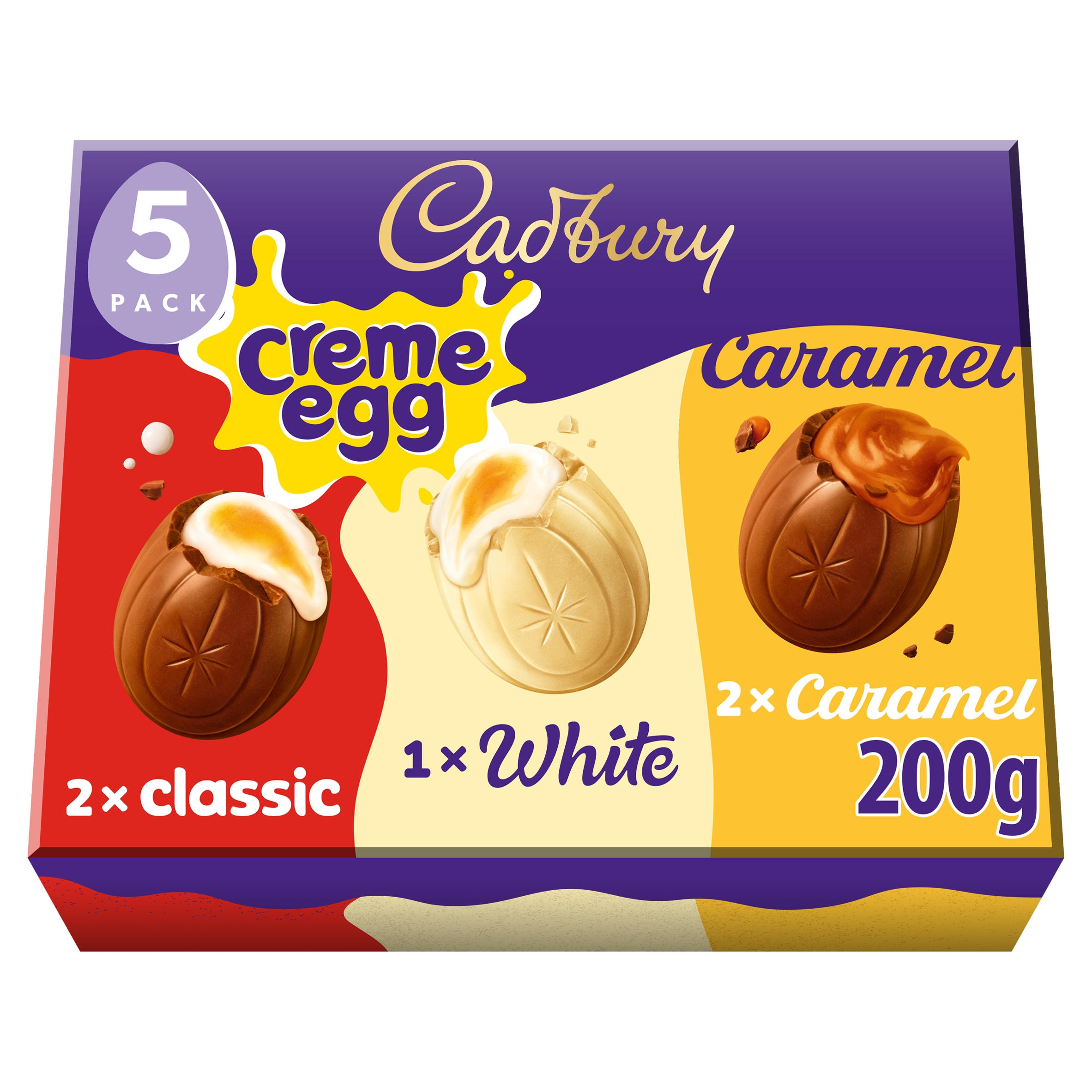 Cadbury Creme Egg 5 x 40g (200g) | Sharing Bags & Tubs | Iceland Foods