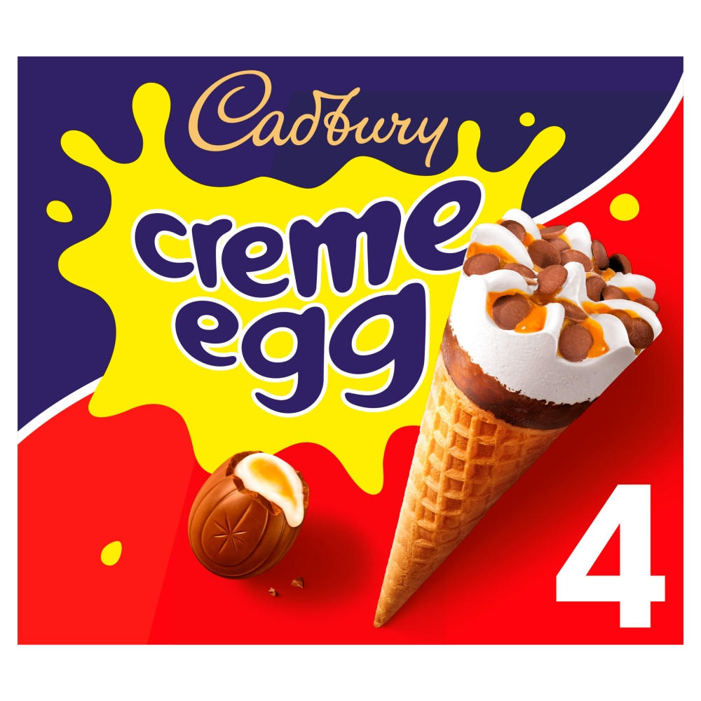 Cadbury Creme Egg Ice Cream
