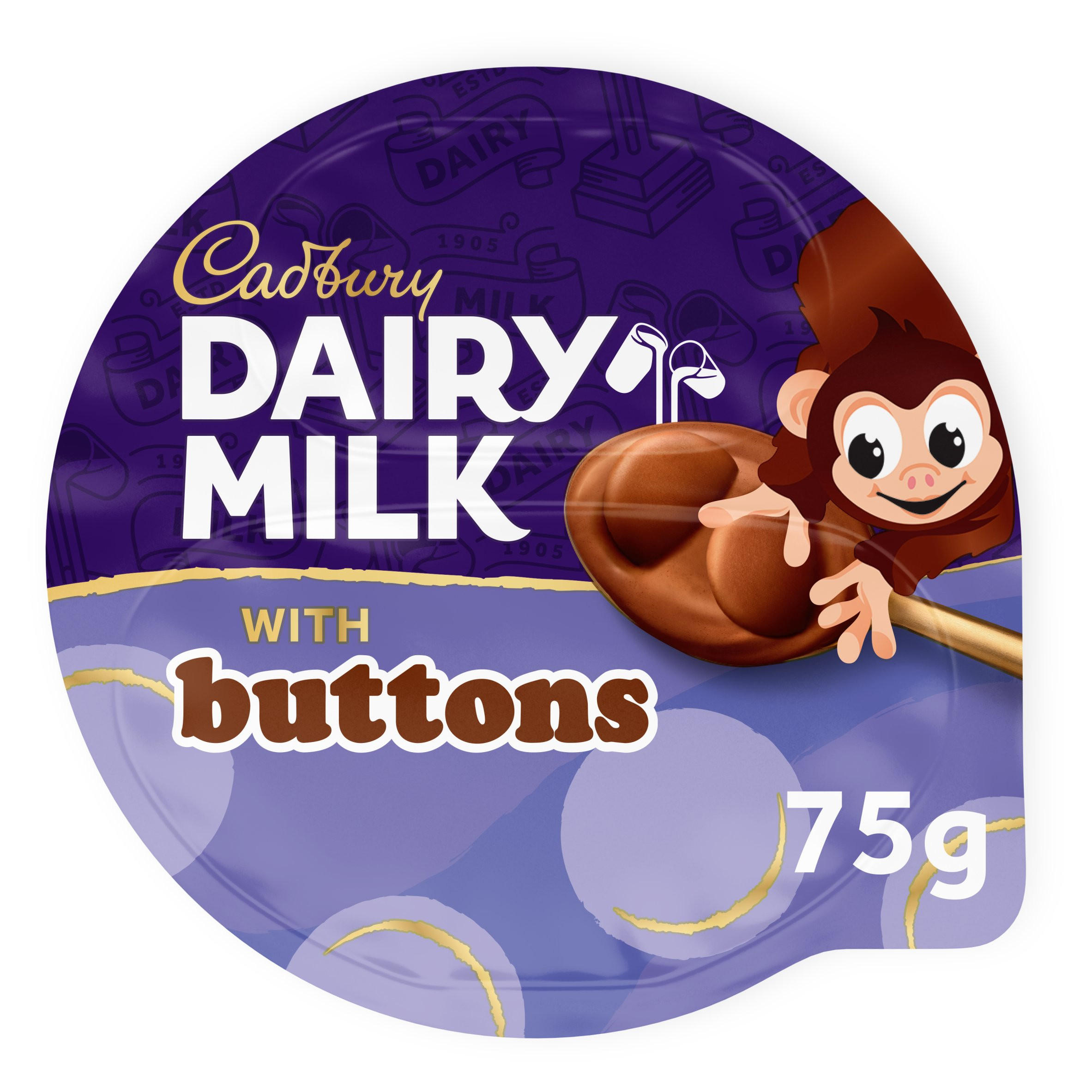 Cadbury Dairy Milk Buttons Dessert 75g | Dessert Yogurt | Iceland Foods