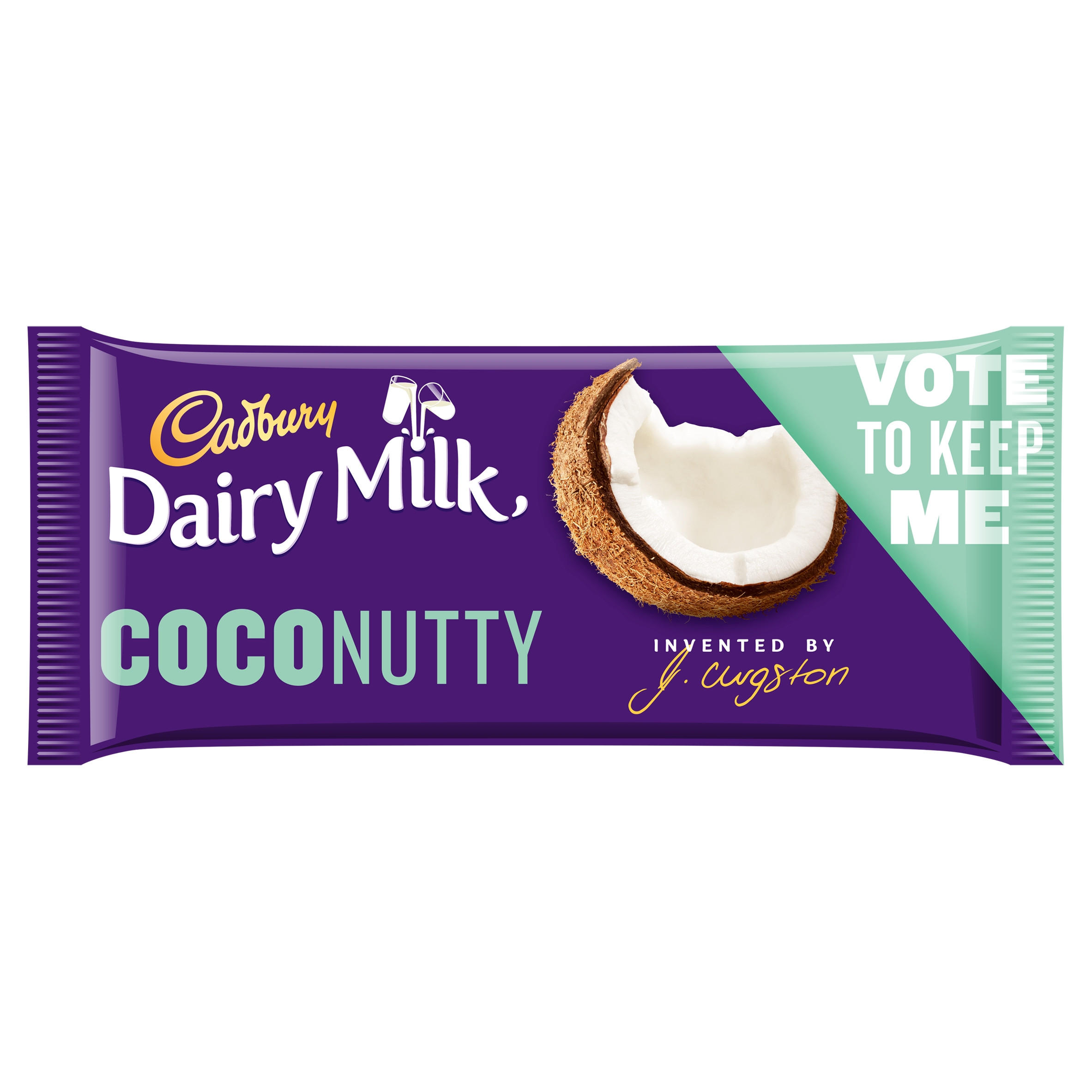 Cadbury Dairy Milk Coconutty Chocolate Bar 105g | Single Chocolate Bars ...