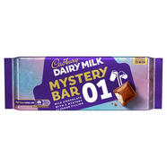 Cadbury Dairy Milk Mystery Bar 01 Milk Chocolate With A Mystery Flavour Cadbury Dairy Milk Mystery Bar 01 Milk Chocolate With A Mystery Flavour