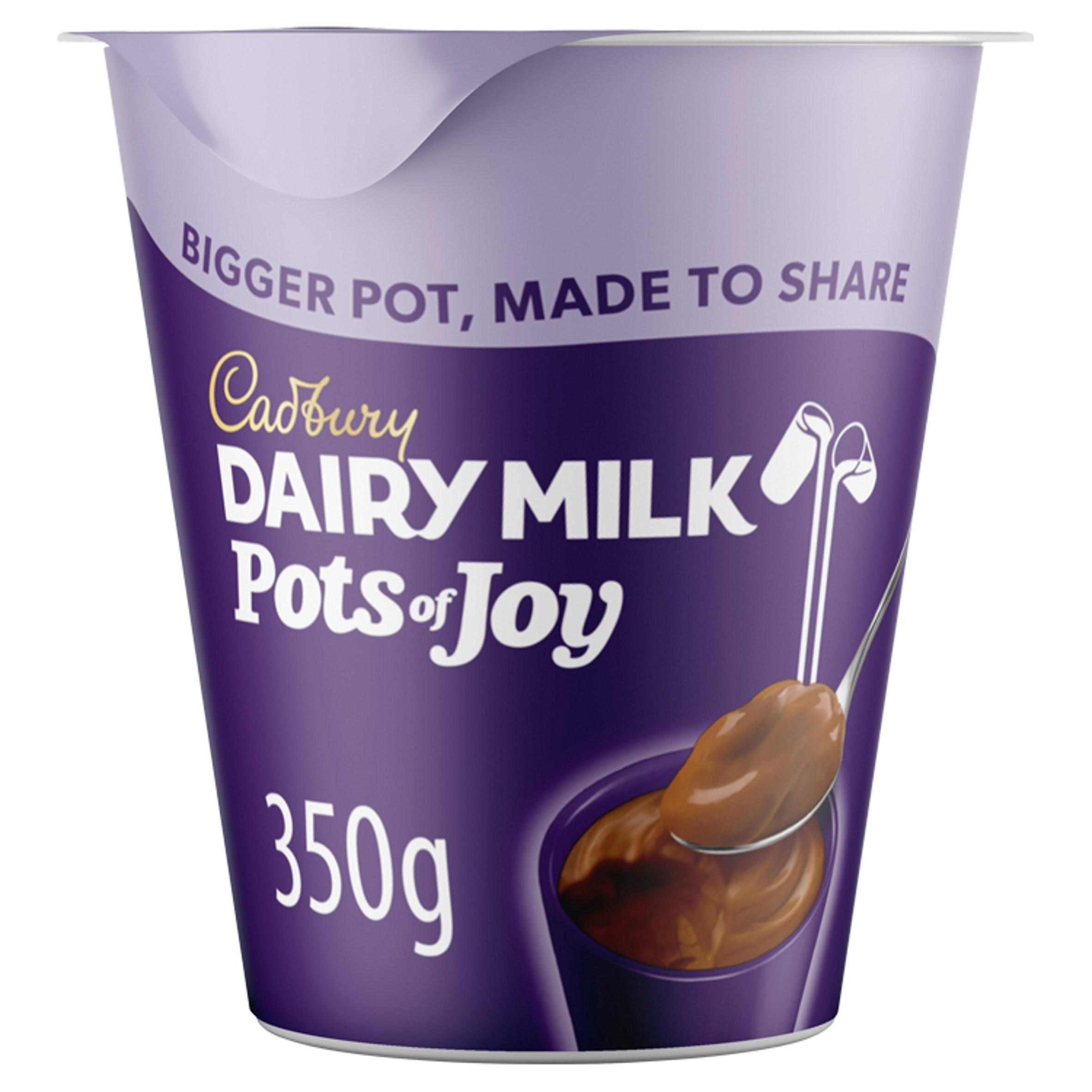 Cadbury Dairy Milk Pots of Joy 350g | Dessert Yogurt | Iceland Foods