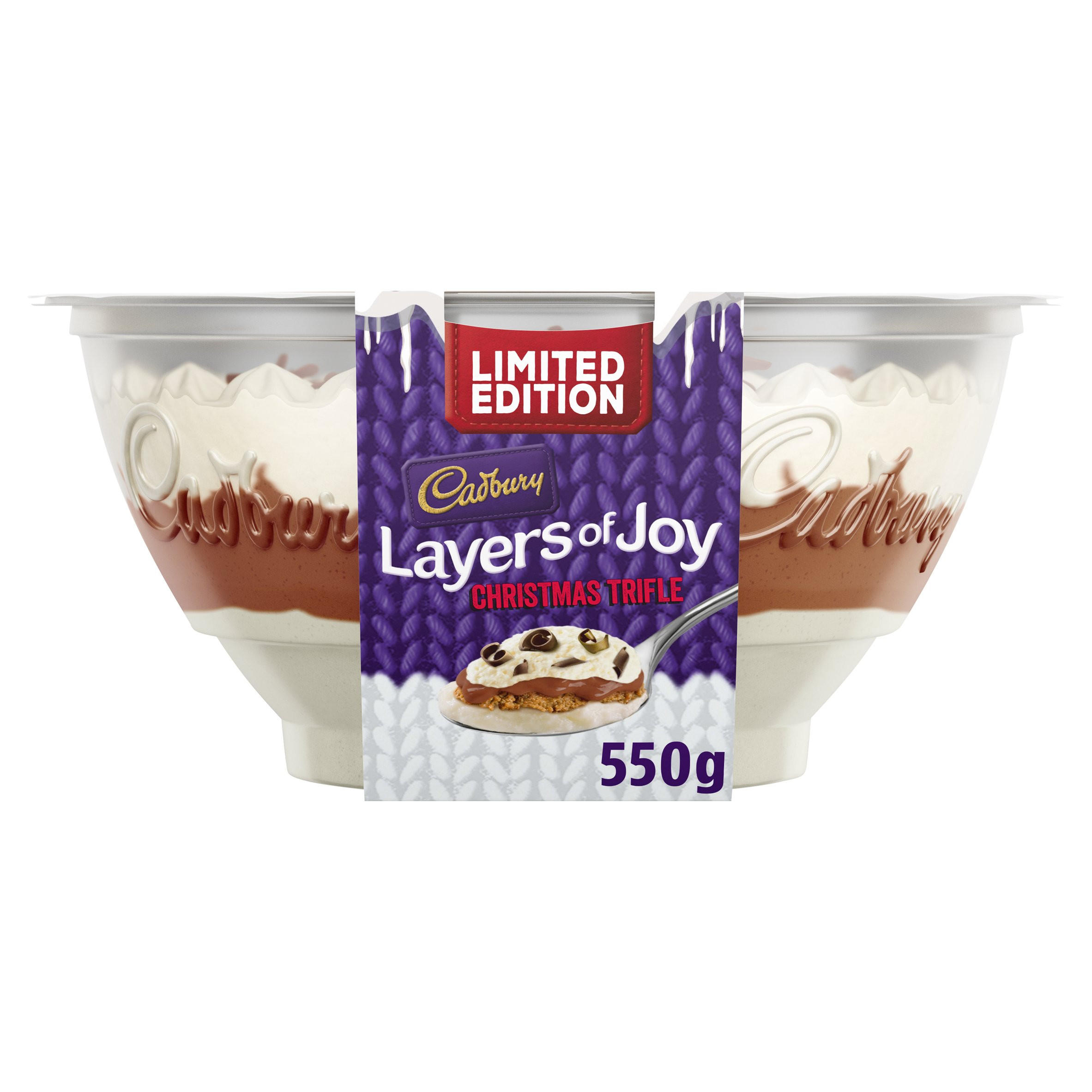 Cadbury Large Layers of Joy Chocolate Trifle Dessert 550g | Kids Yogurt ...