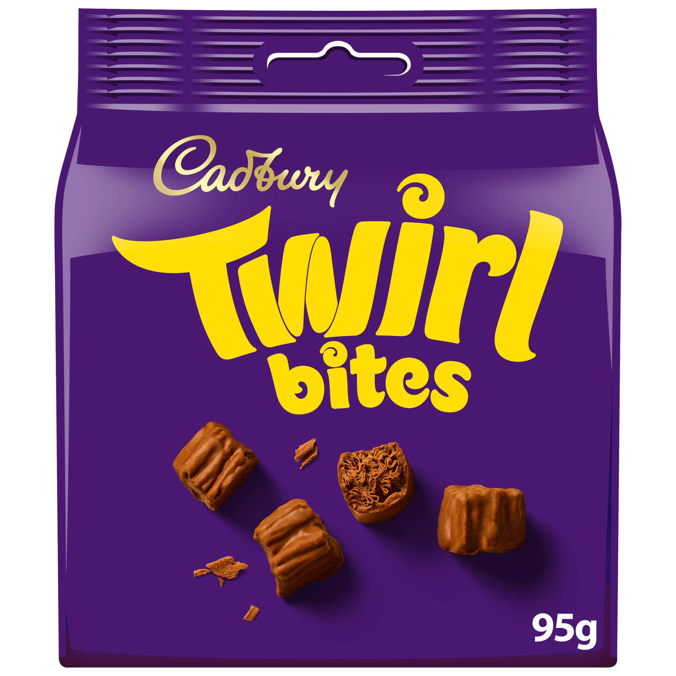 Cadbury Twirl Bites Chocolate Bag 95g | Sharing Bags & Tubs | Iceland Foods