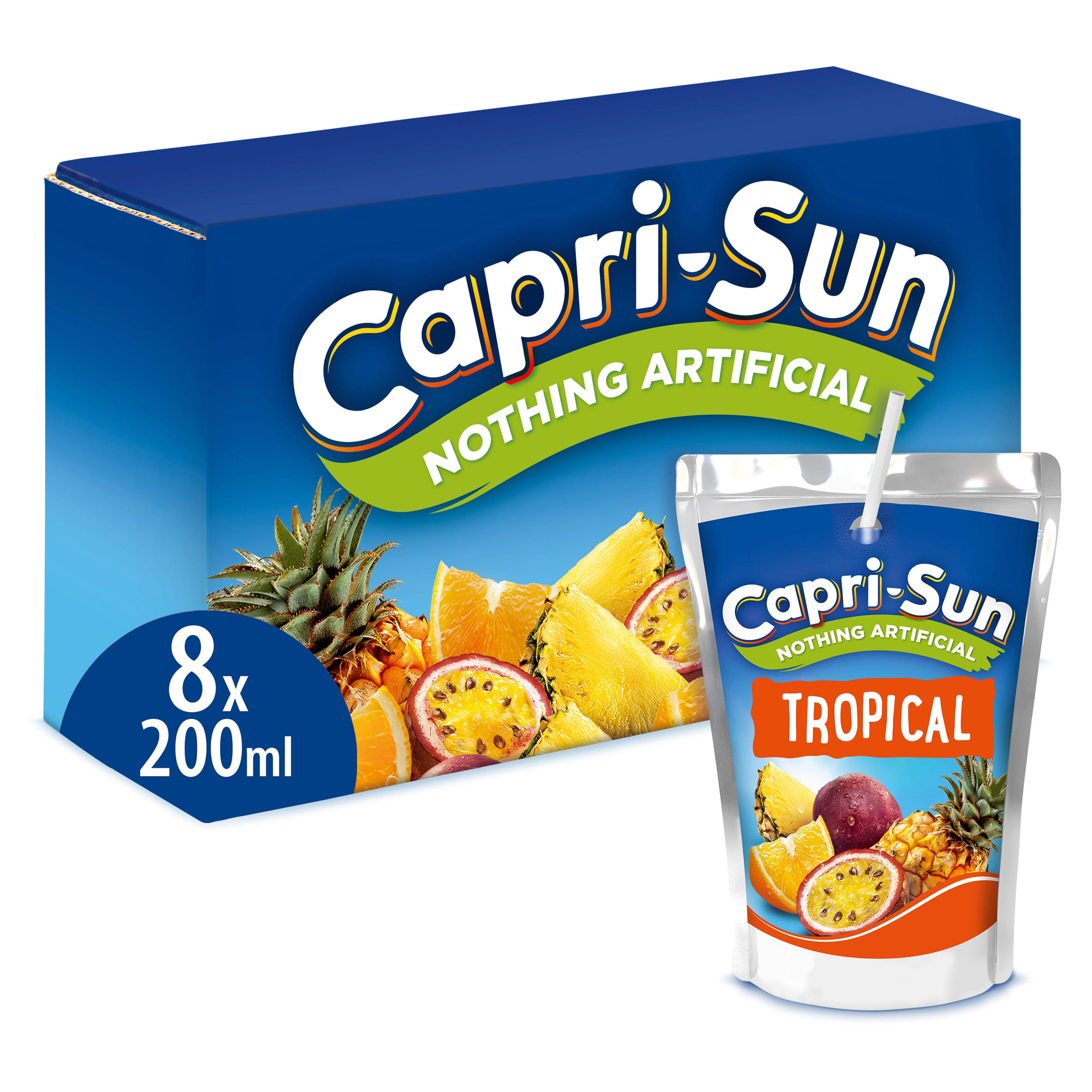 Capri-Sun Tropical 8 x 200ml | Festive Drinks | Iceland Foods