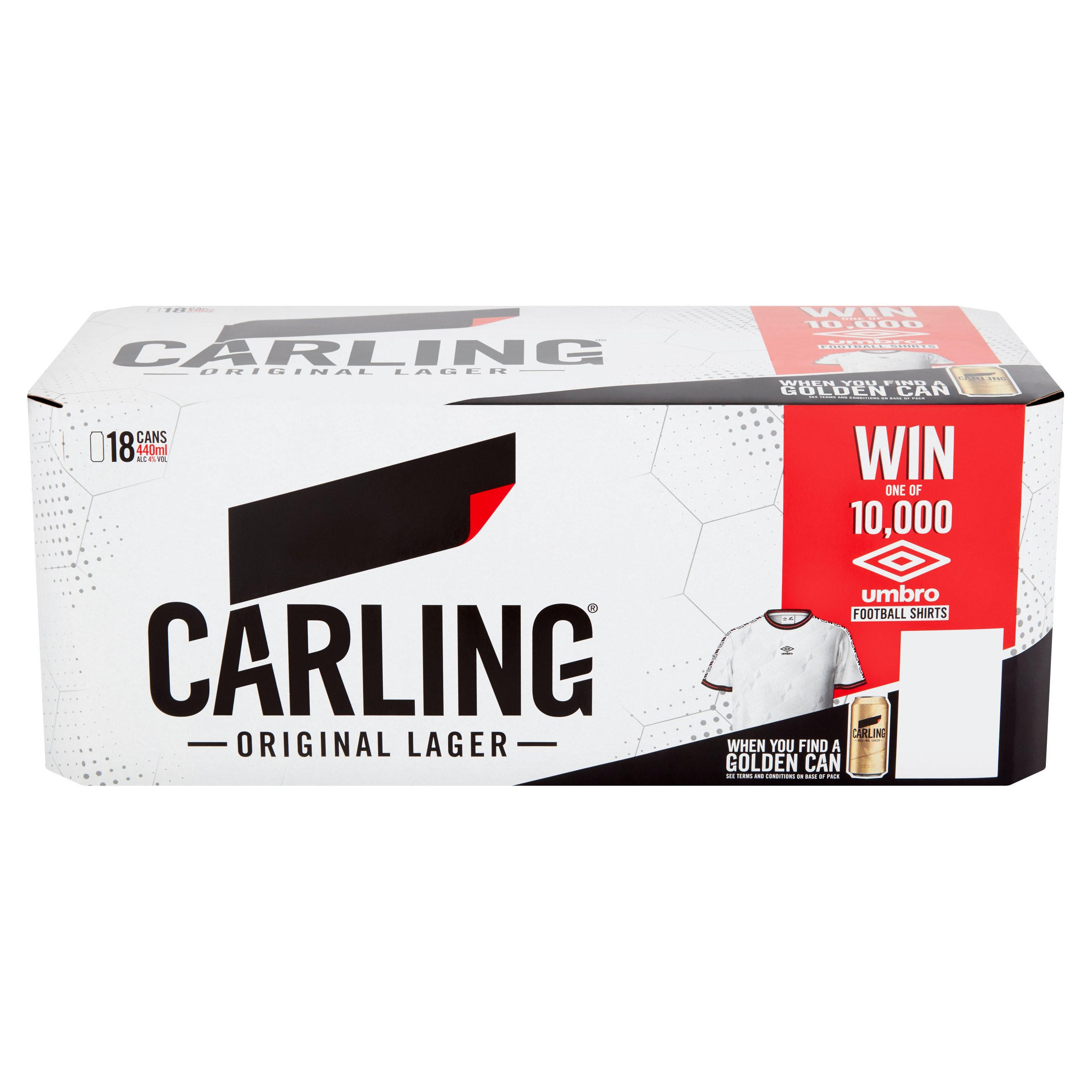 Carling Original Lager 18 x 440ml | Beer | Iceland Foods