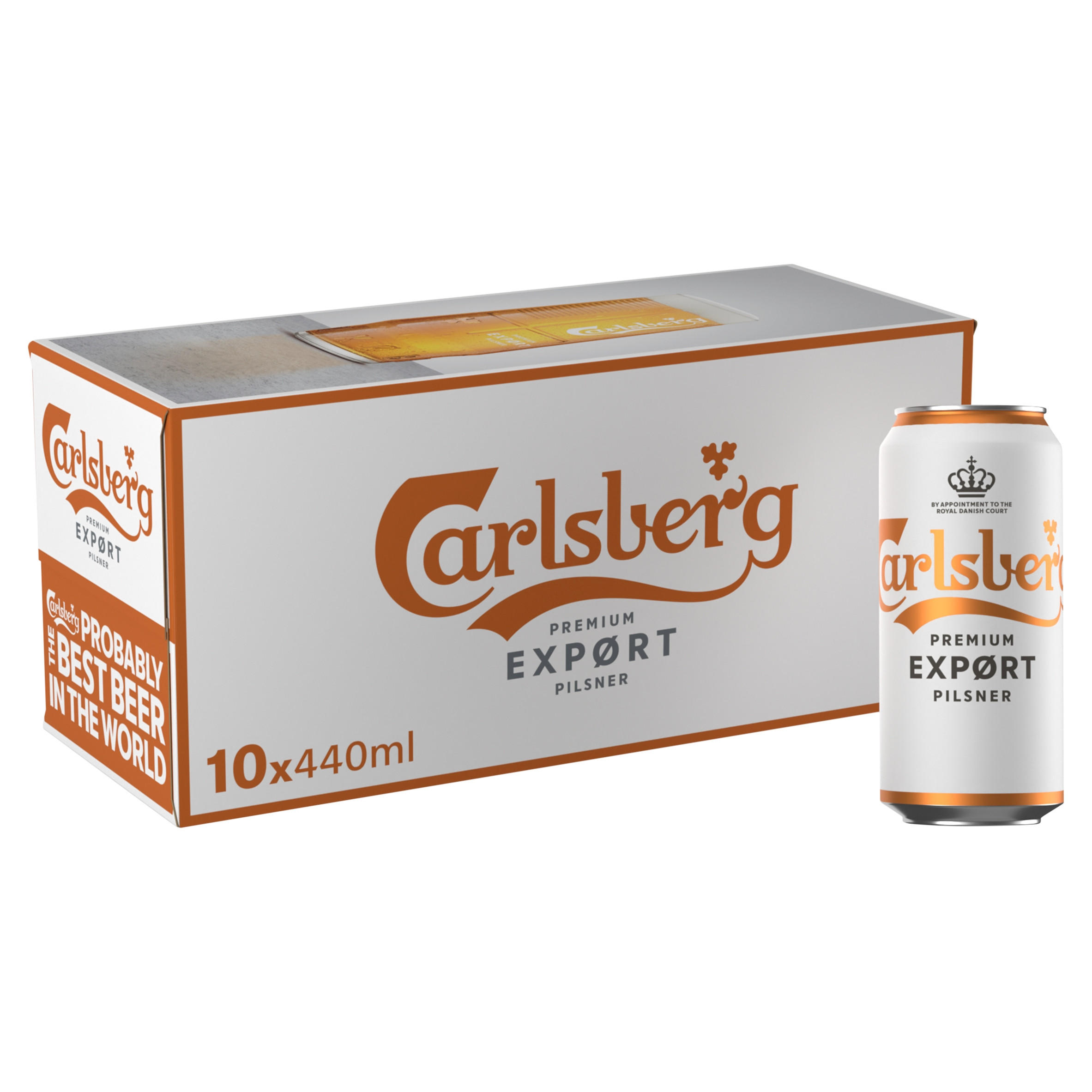 Carlsberg Export Lager Beer 10 x 440ml Cans | Beer | Iceland Foods