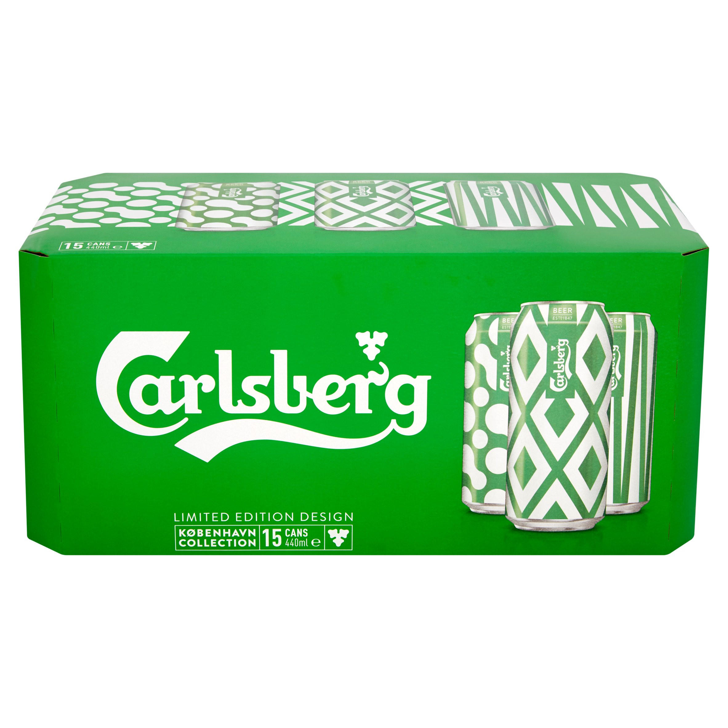 Carlsberg Lager 15 x 440ml | Beer | Iceland Foods