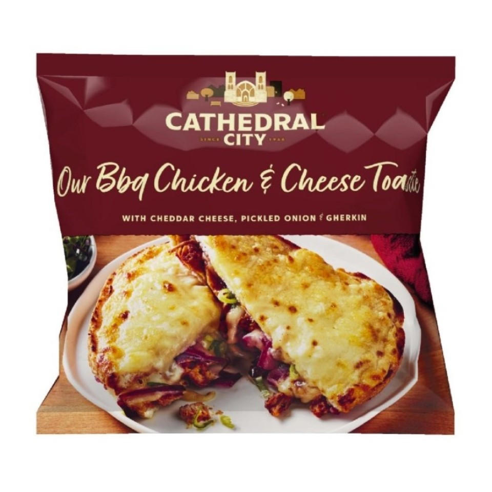 Cathedral City BBQ Chicken and Cheese Toastie | Frozen Snacks | Iceland ...