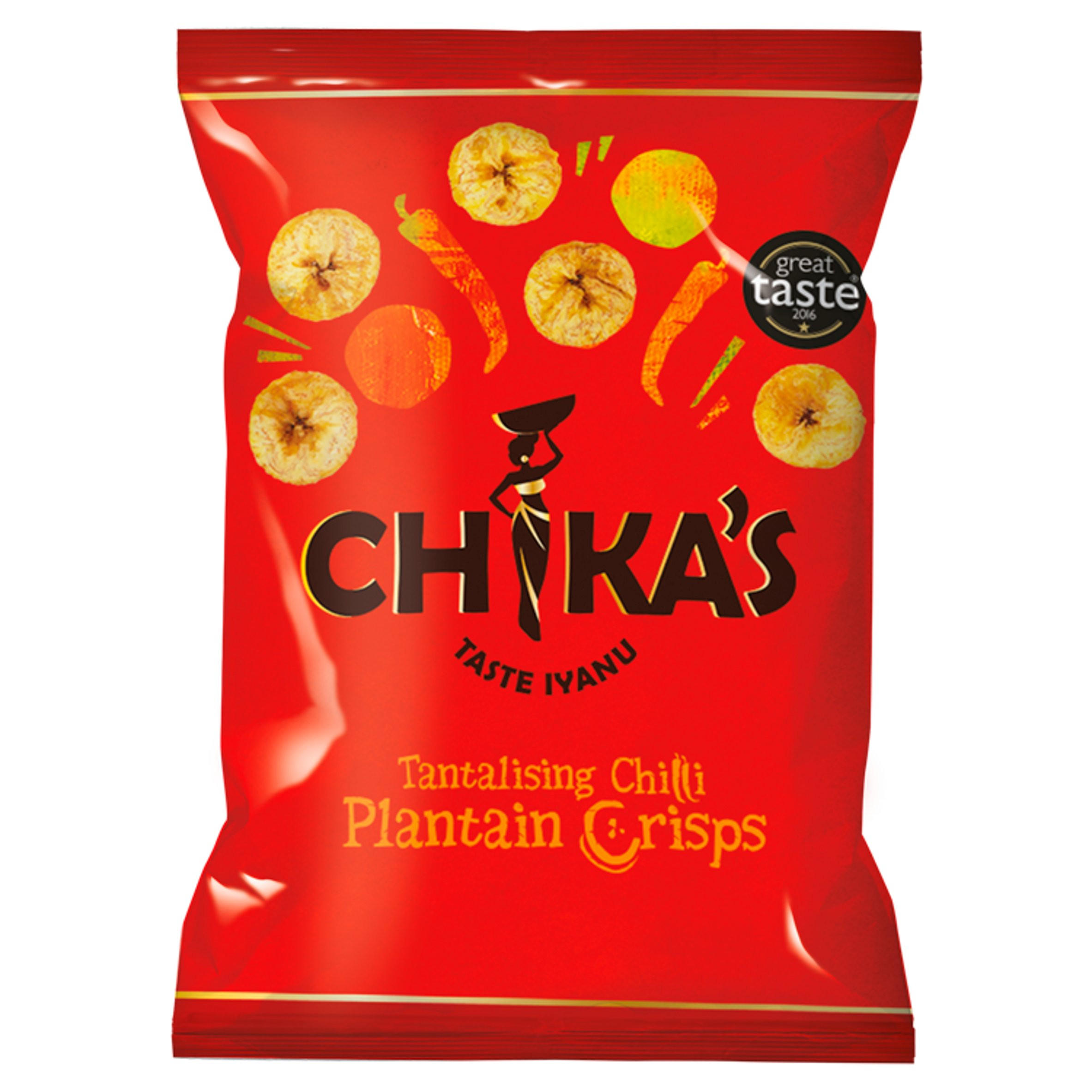 Chika's Tantalising Chilli Plantain Crisps 35g | BBQ, Chilli ...