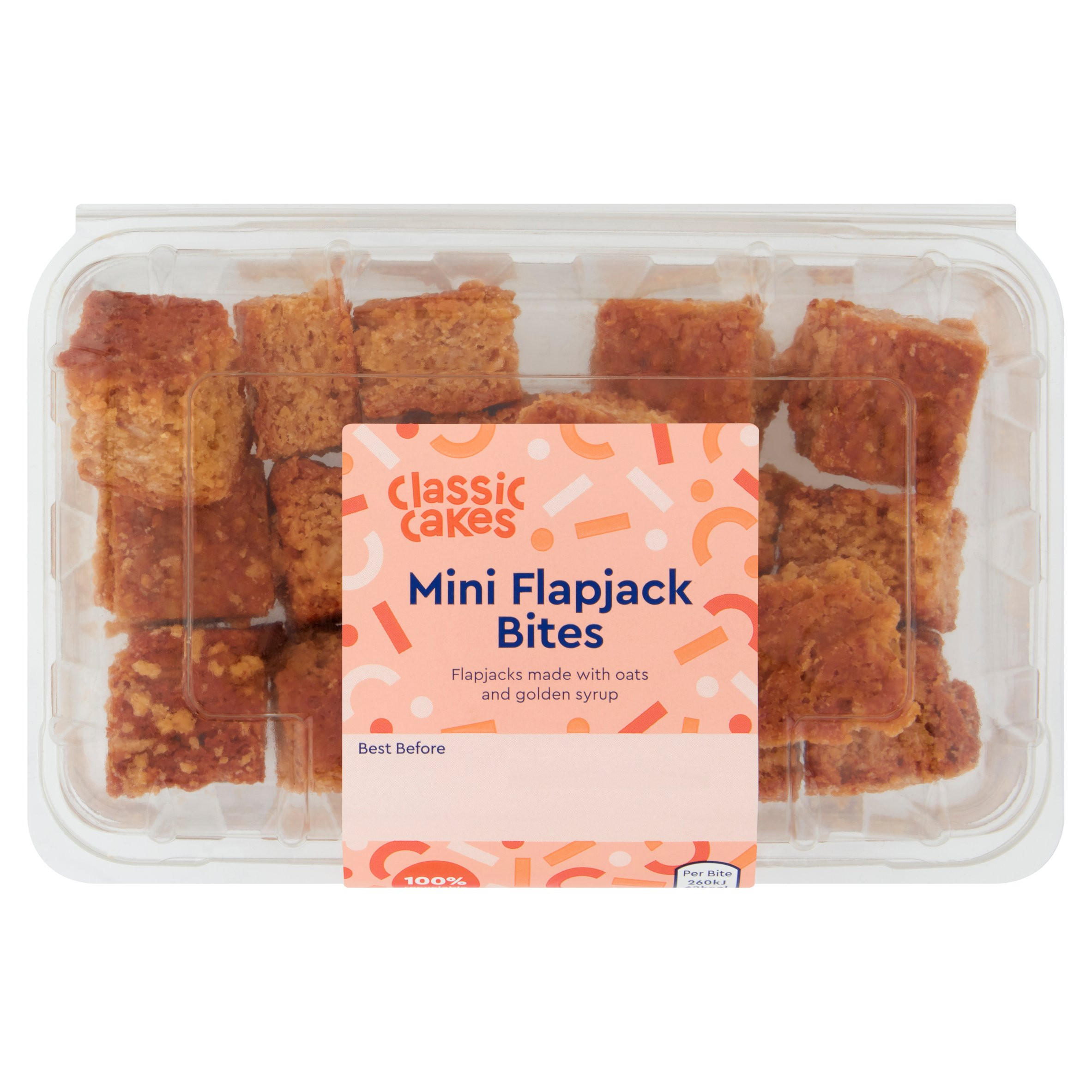 Classic Cakes Mini Flapjack Bites | Muffins & Mini Bites | Iceland Foods